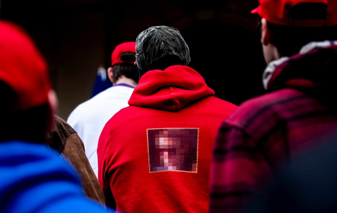 Far right activists rally at Michigan State Capitol Building on ...