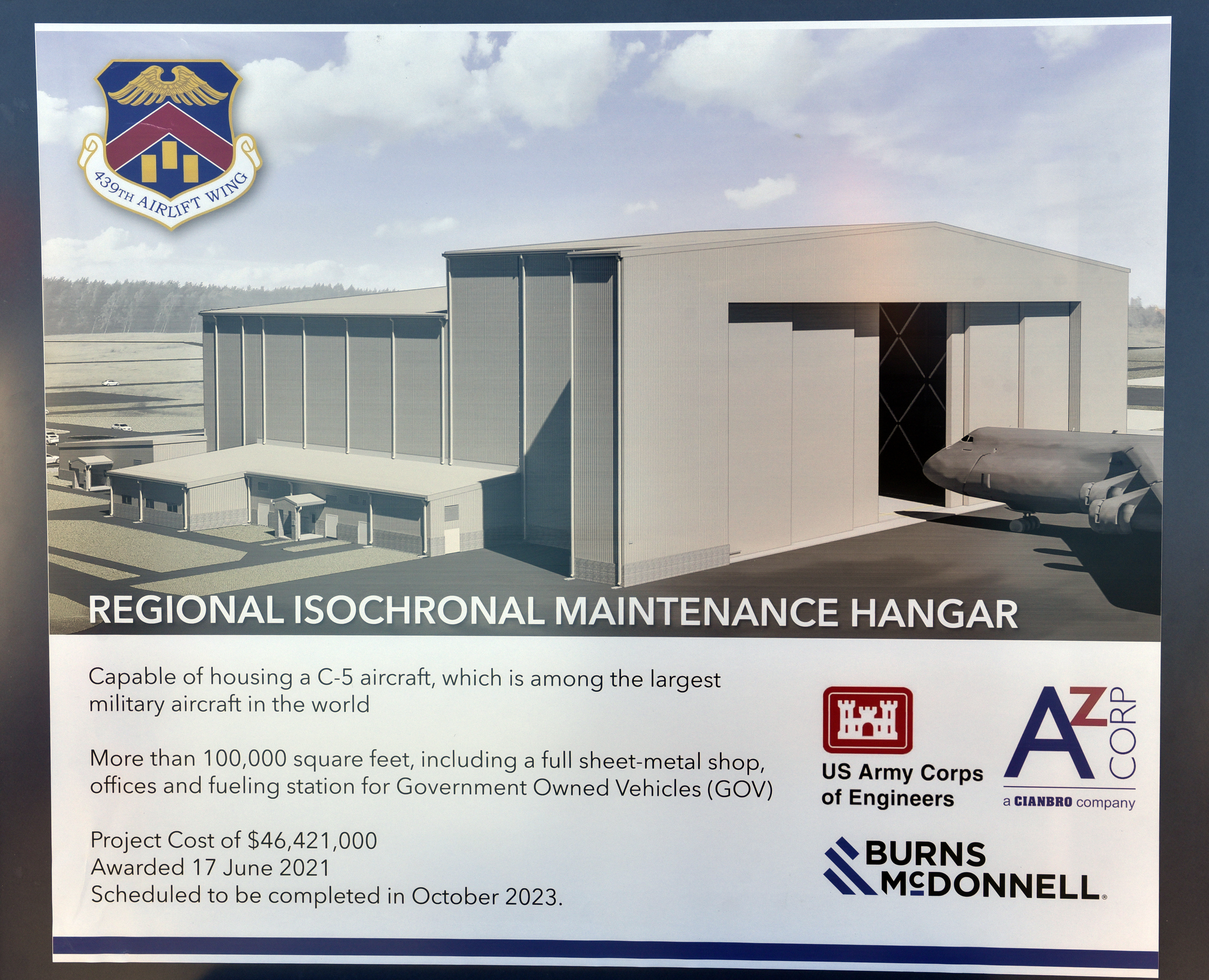 Westover Air Reserve Base breaks ground on new Maintenance Hangar, cuts ...