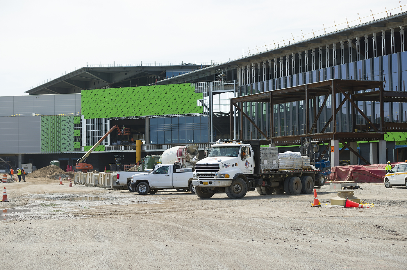 Newark Liberty Terminal One Progress Tour - nj.com