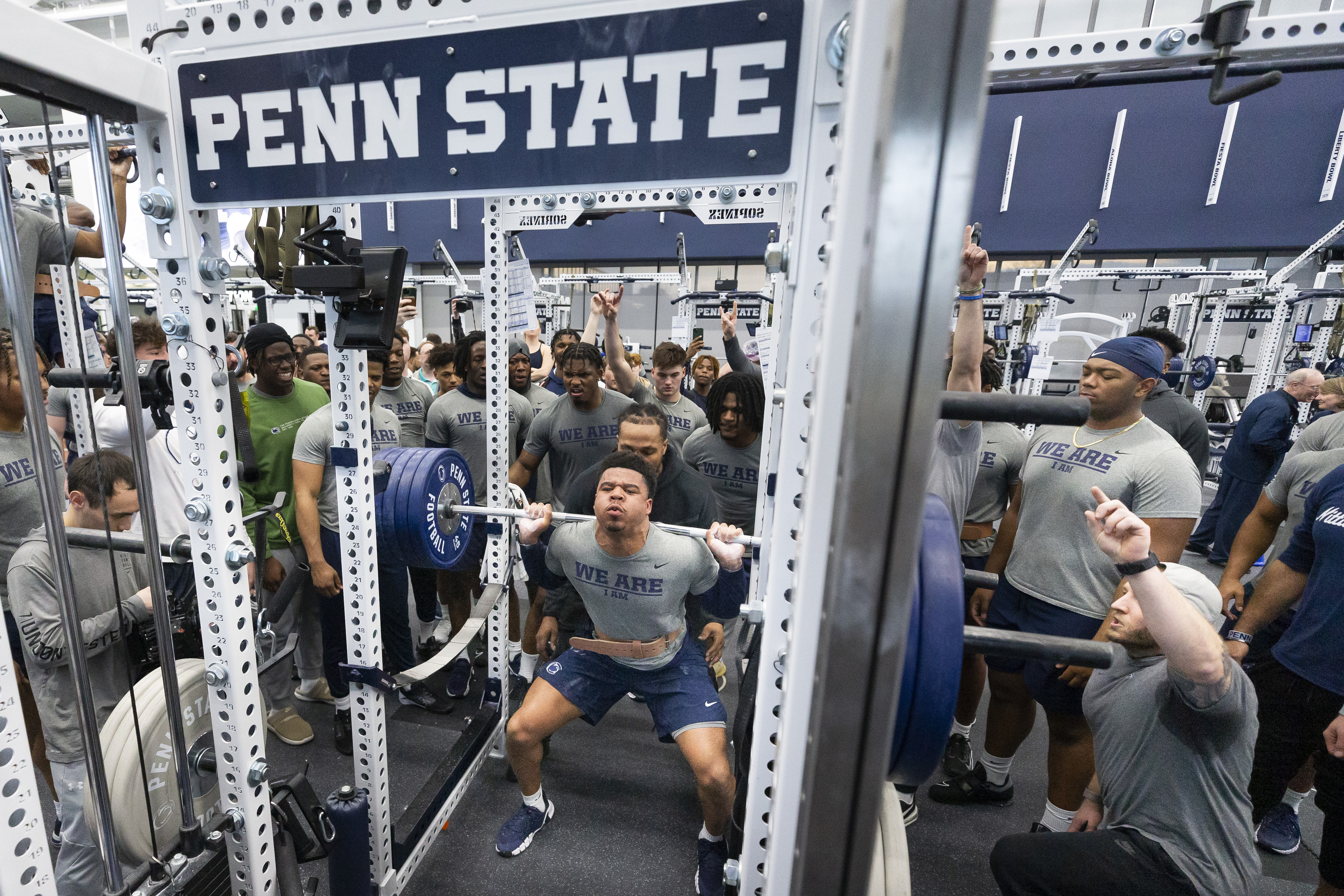 Penn State strength and conditioning session - pennlive.com