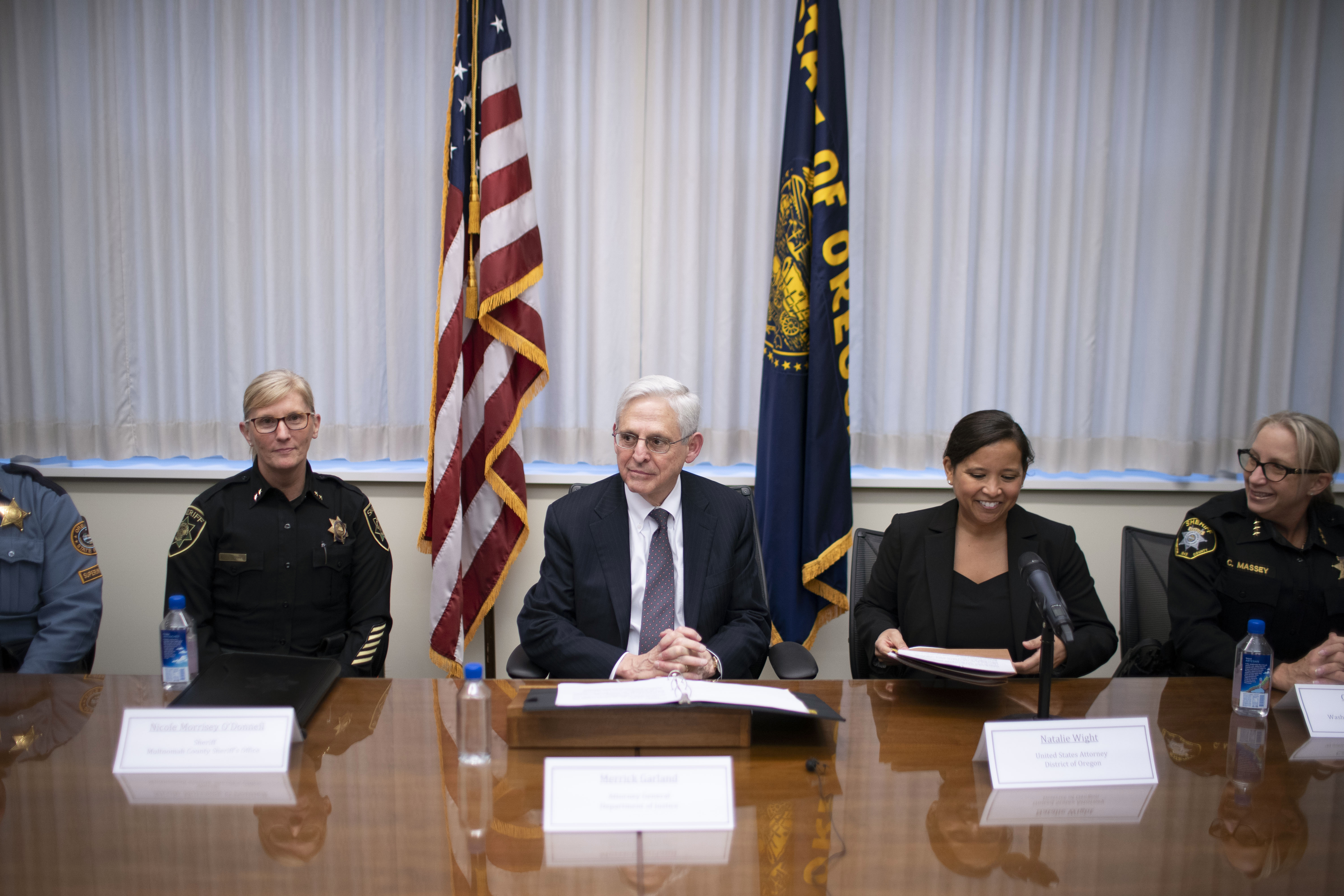 Attorney General Merrick B. Garland visits Portland - oregonlive.com