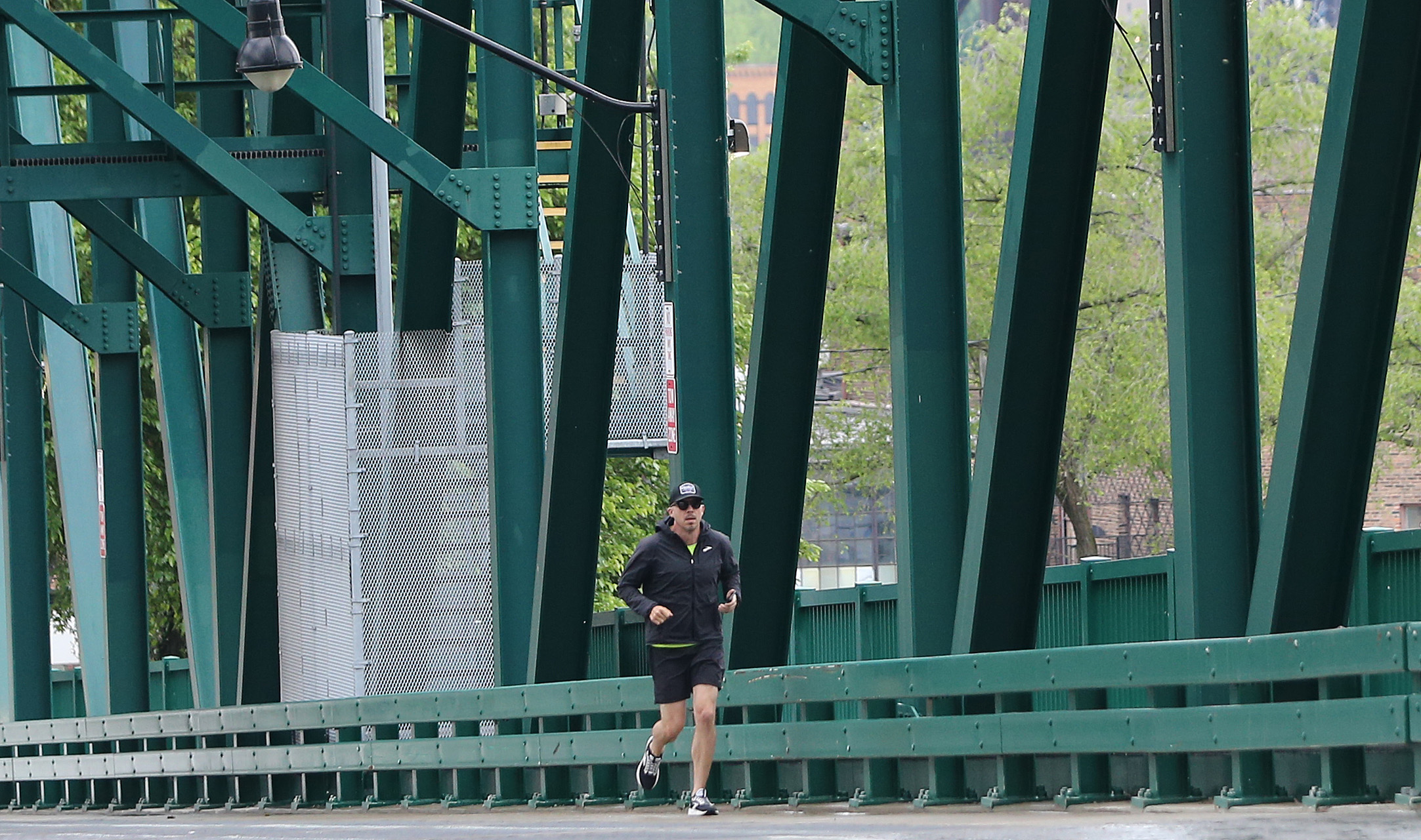 Phil Kidd running the streets of Cleveland looking for capital projects ...