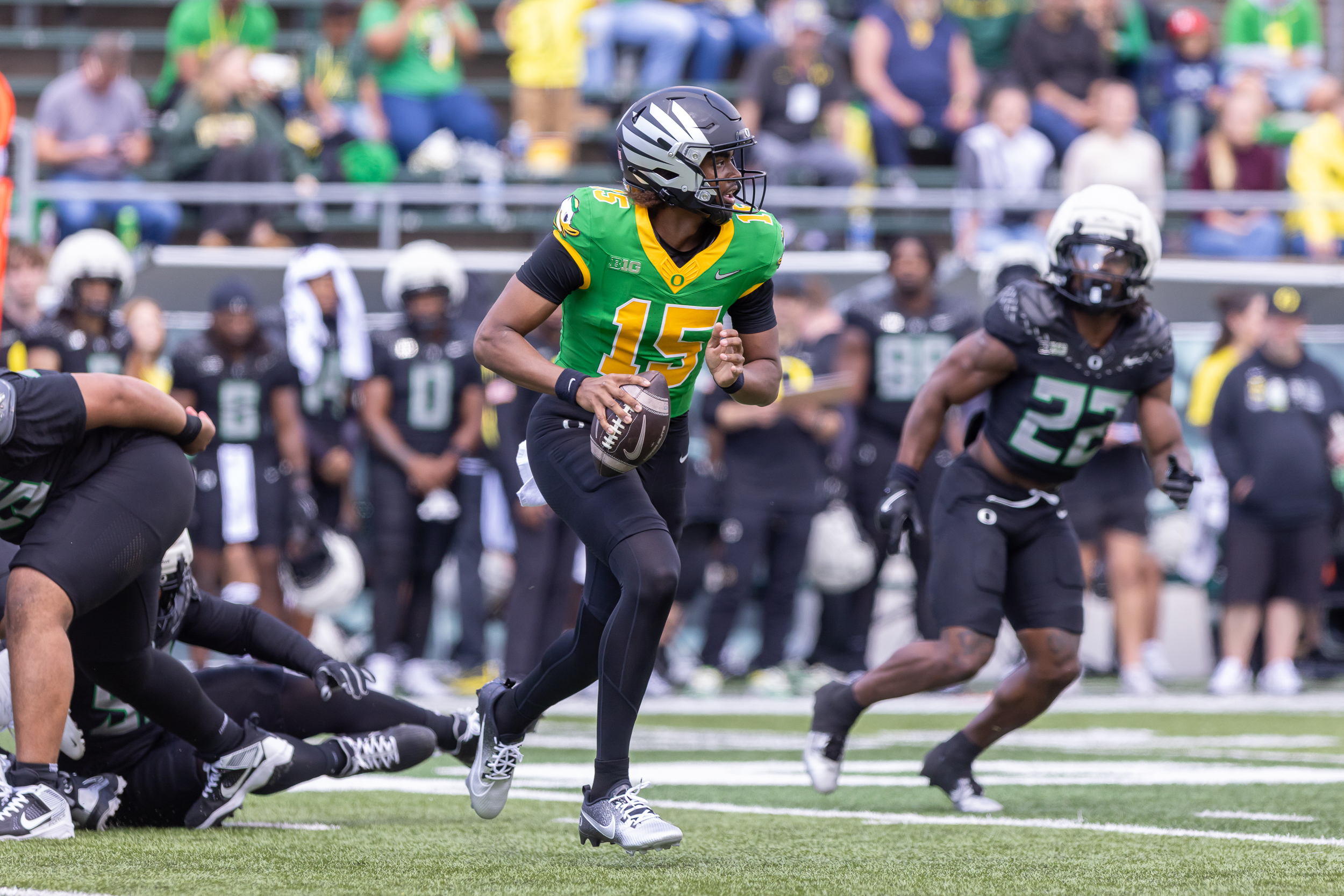 Oregon Ducks spring football game 2025 - oregonlive.com