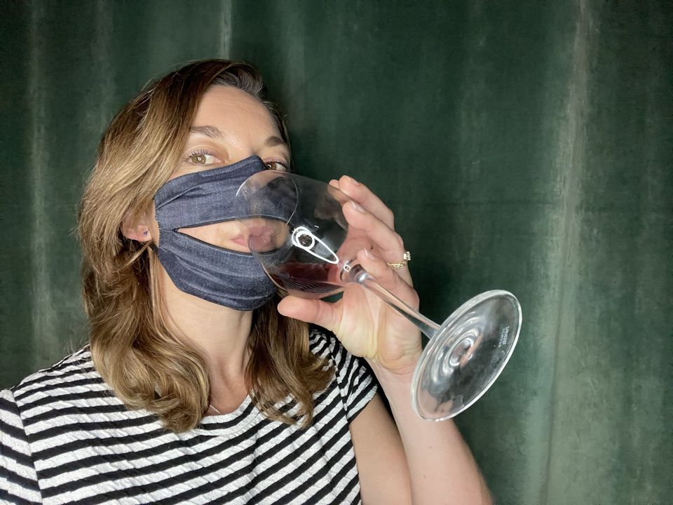 Innovative face mask makes for safer wine sipping - oregonlive.com