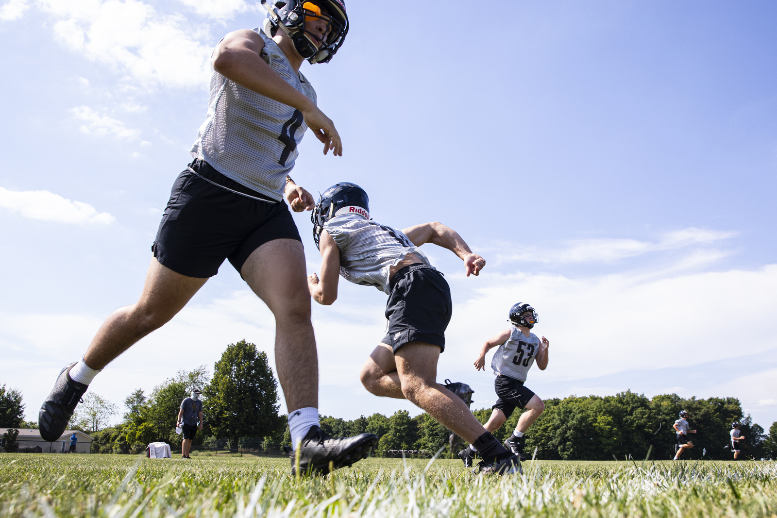 Kenowa Hills football practice 2020 - mlive.com