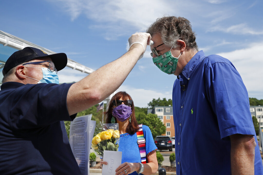 Amid tears and laughter, visits resume in nursing homes - masslive.com