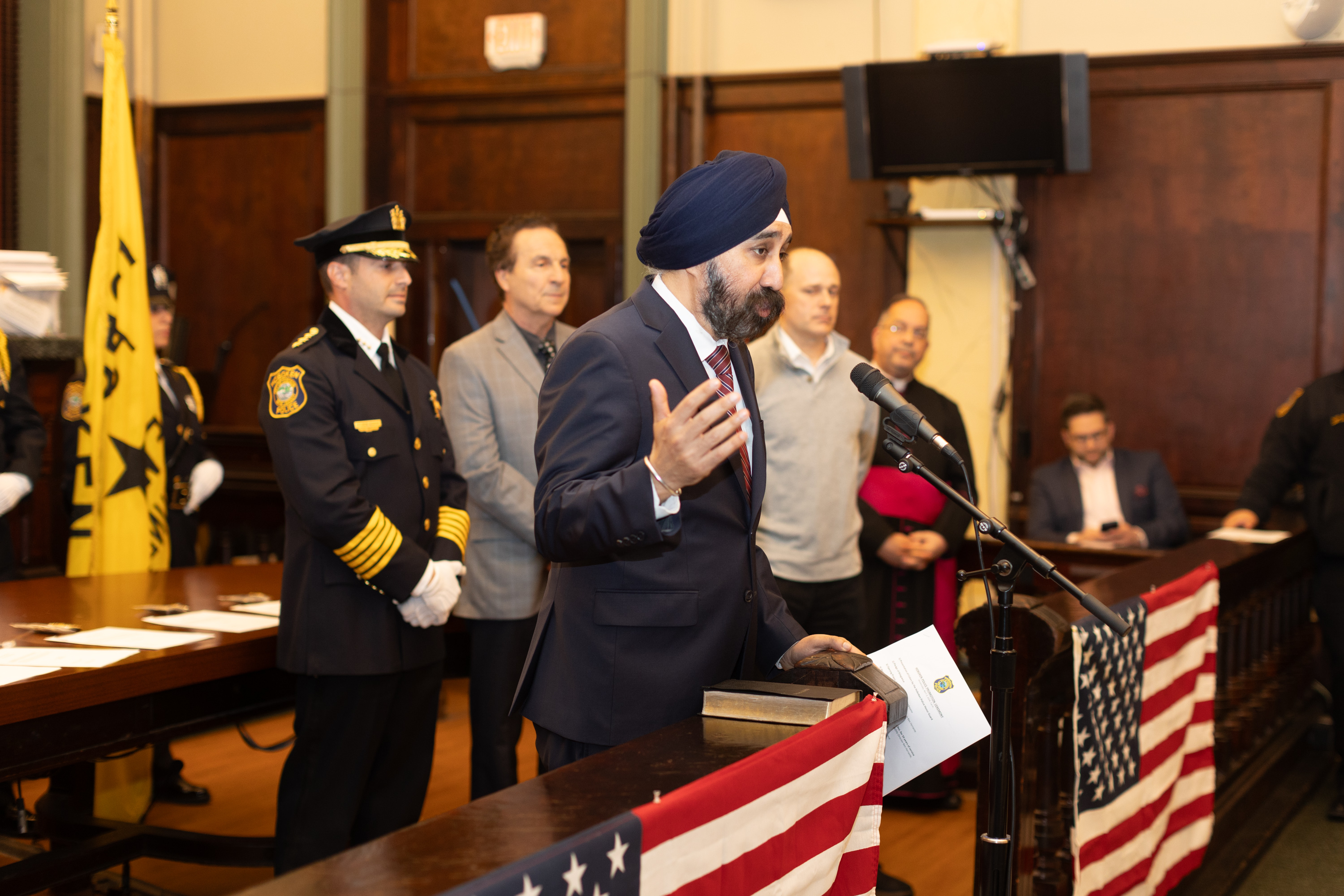 Seven are promoted by Hoboken Police Department, April 3, 2024 - nj.com