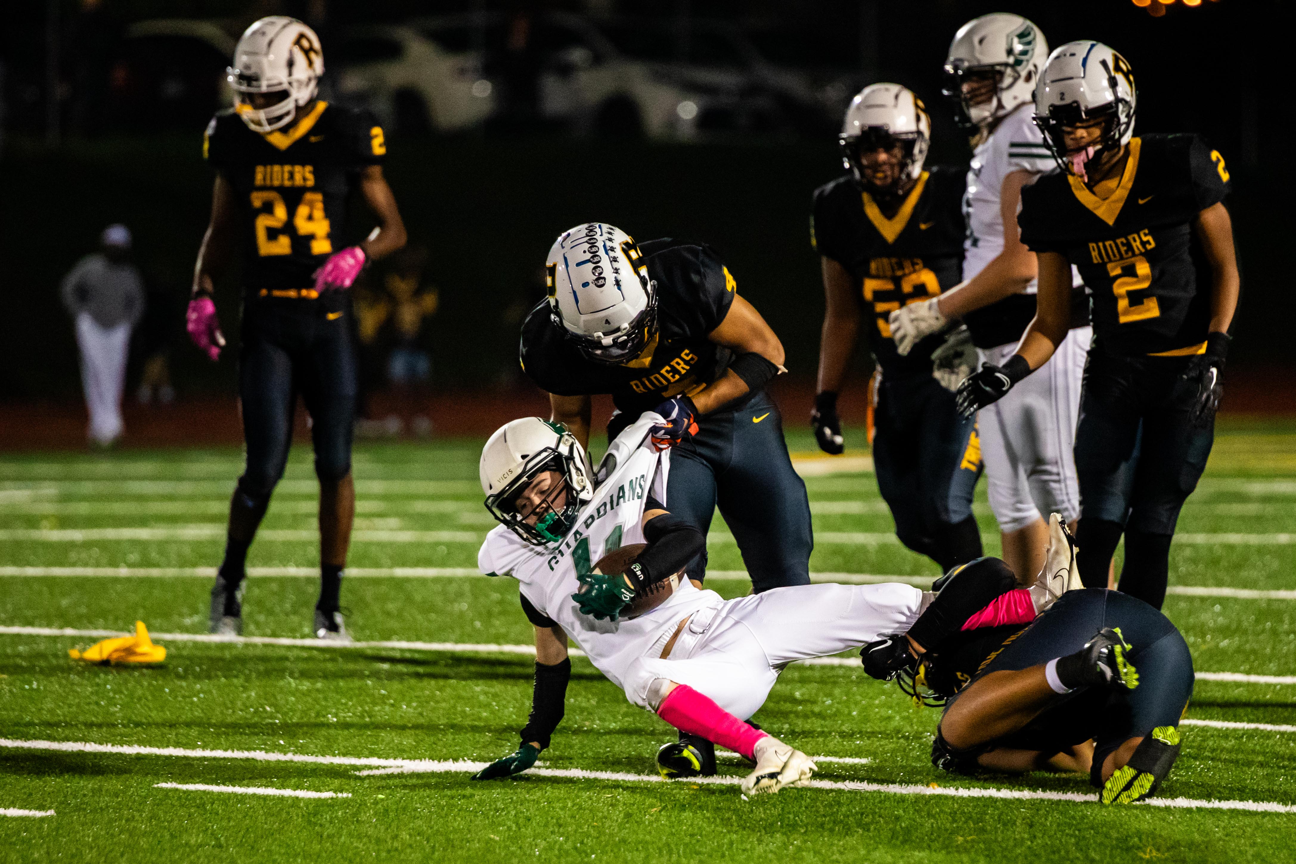 Oregon high school football: Wells Guardians vs Roosevelt Roughriders ...