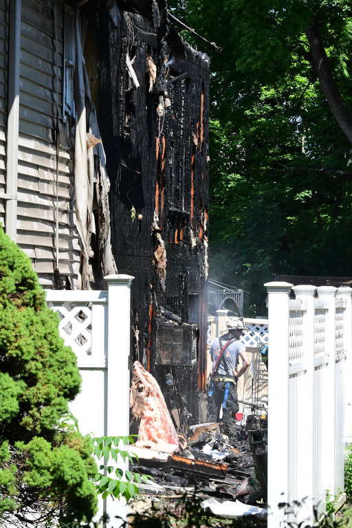 Hackettstown home gutted in afternoon fire - nj.com