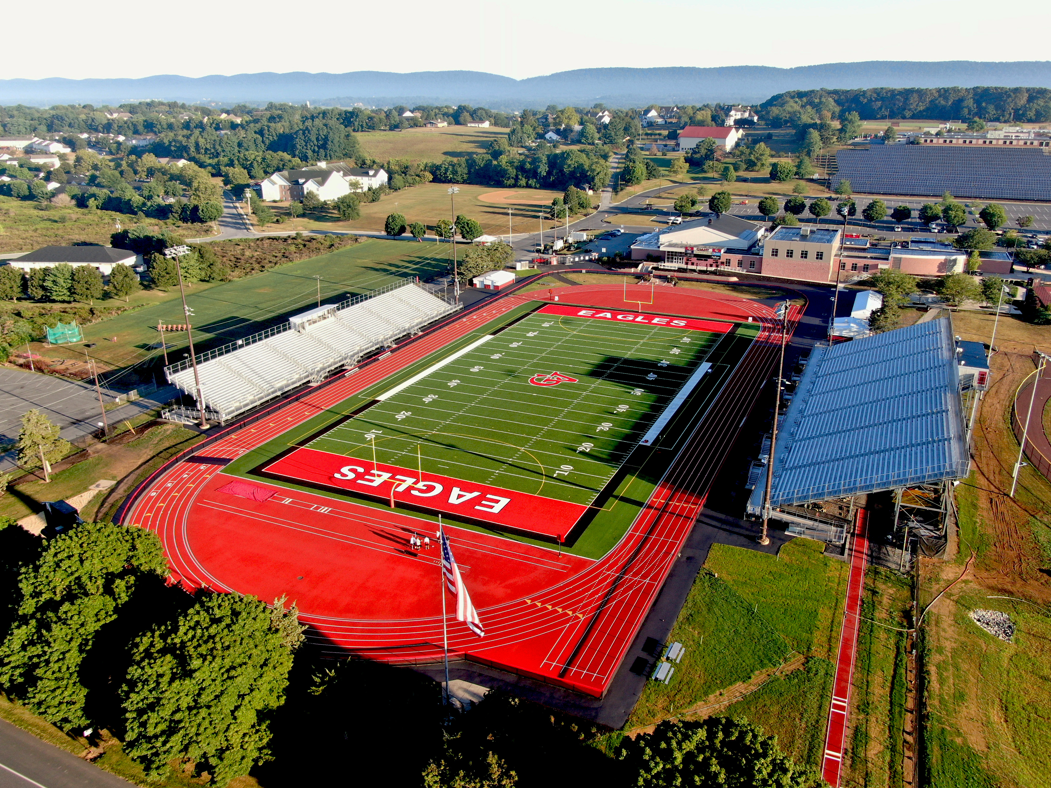 A drone’s eye view of PIAA football championships new home of ...