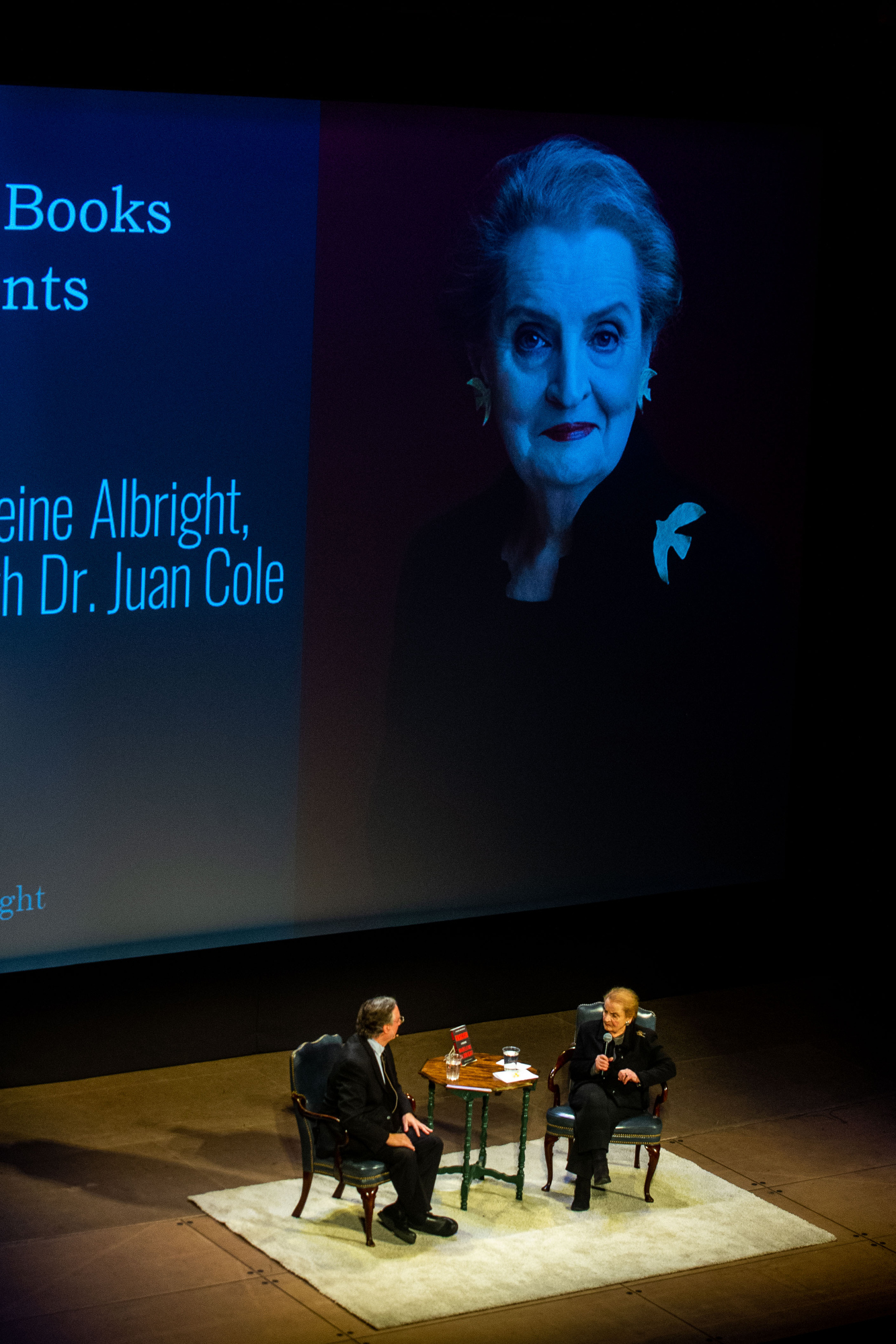 Former U.S. Secretary of State Madeline Albright speaks at Michigan ...