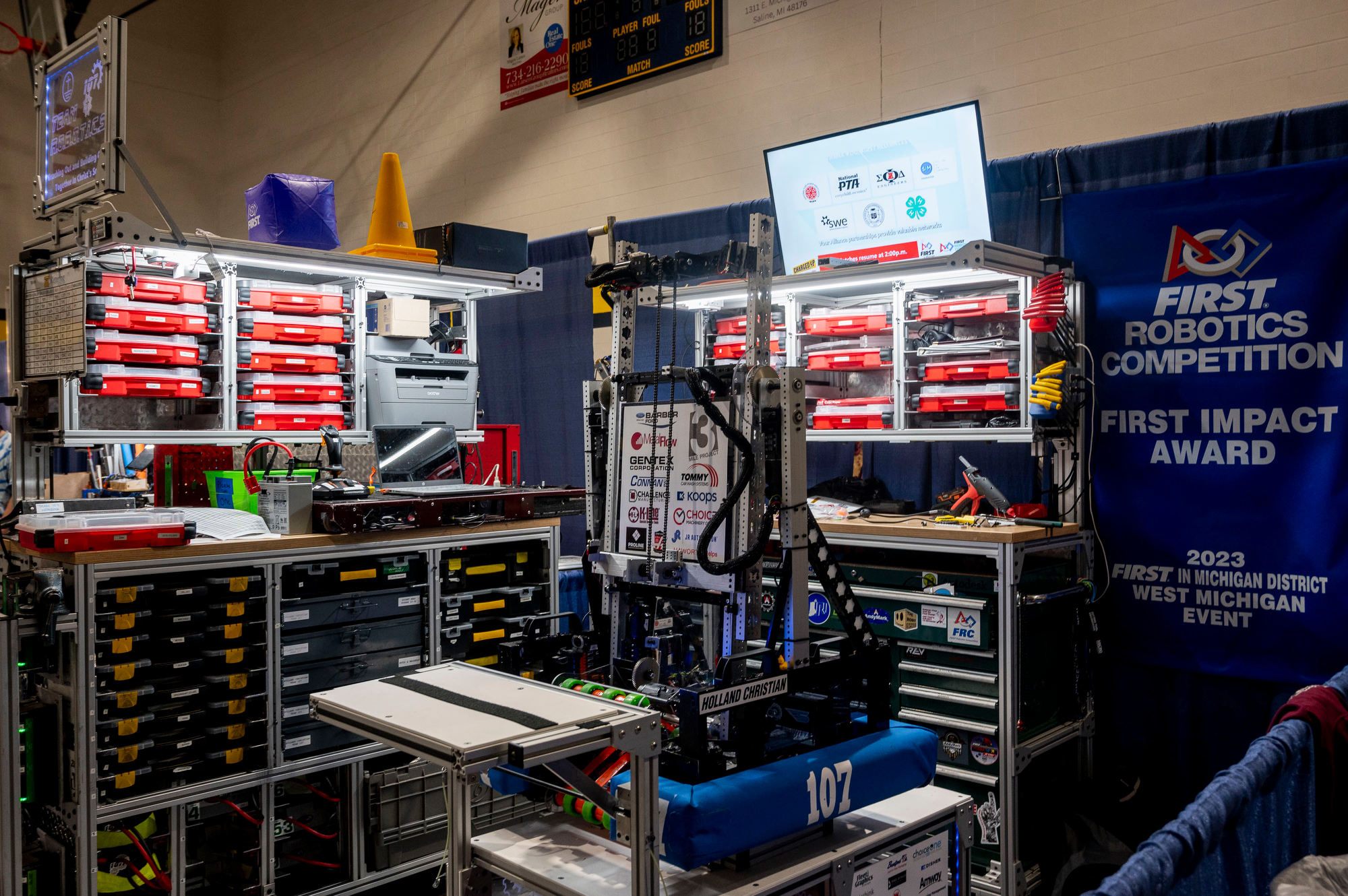 FIRST Robotics district tournament at Saline High School - mlive.com