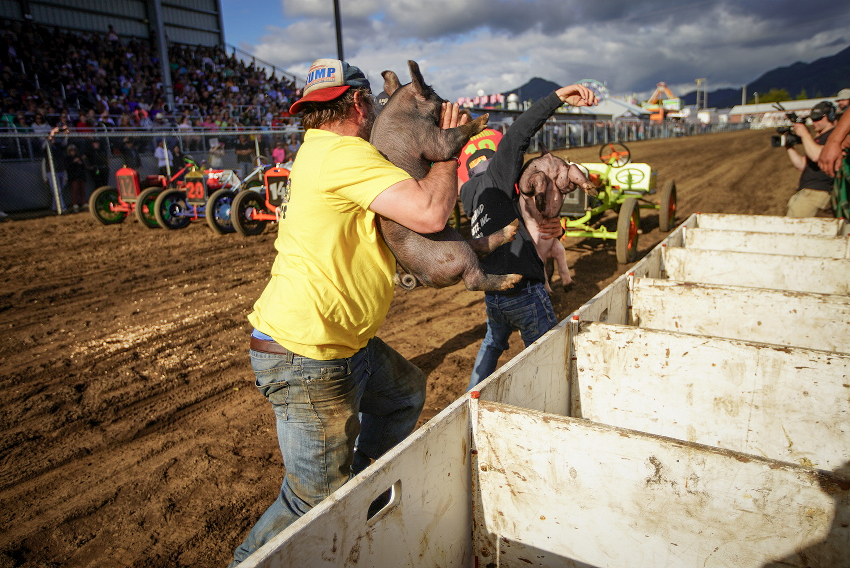 Pig-N-Ford races celebrate centennial at the Tillamook County Fair ...