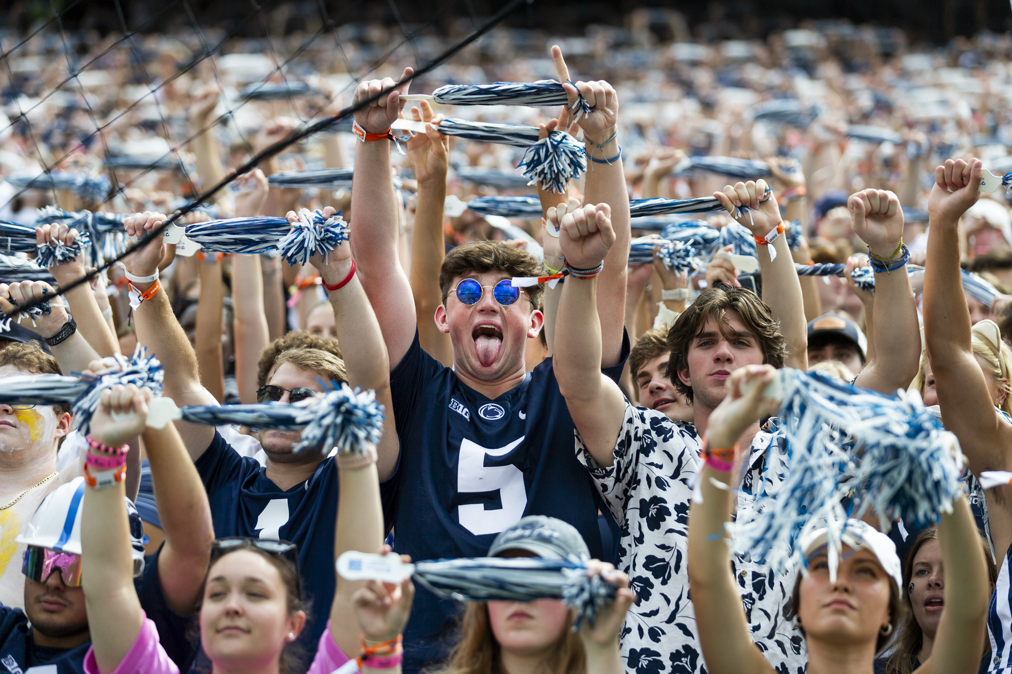 Penn State football faces in the crowd from Delaware game - pennlive.com