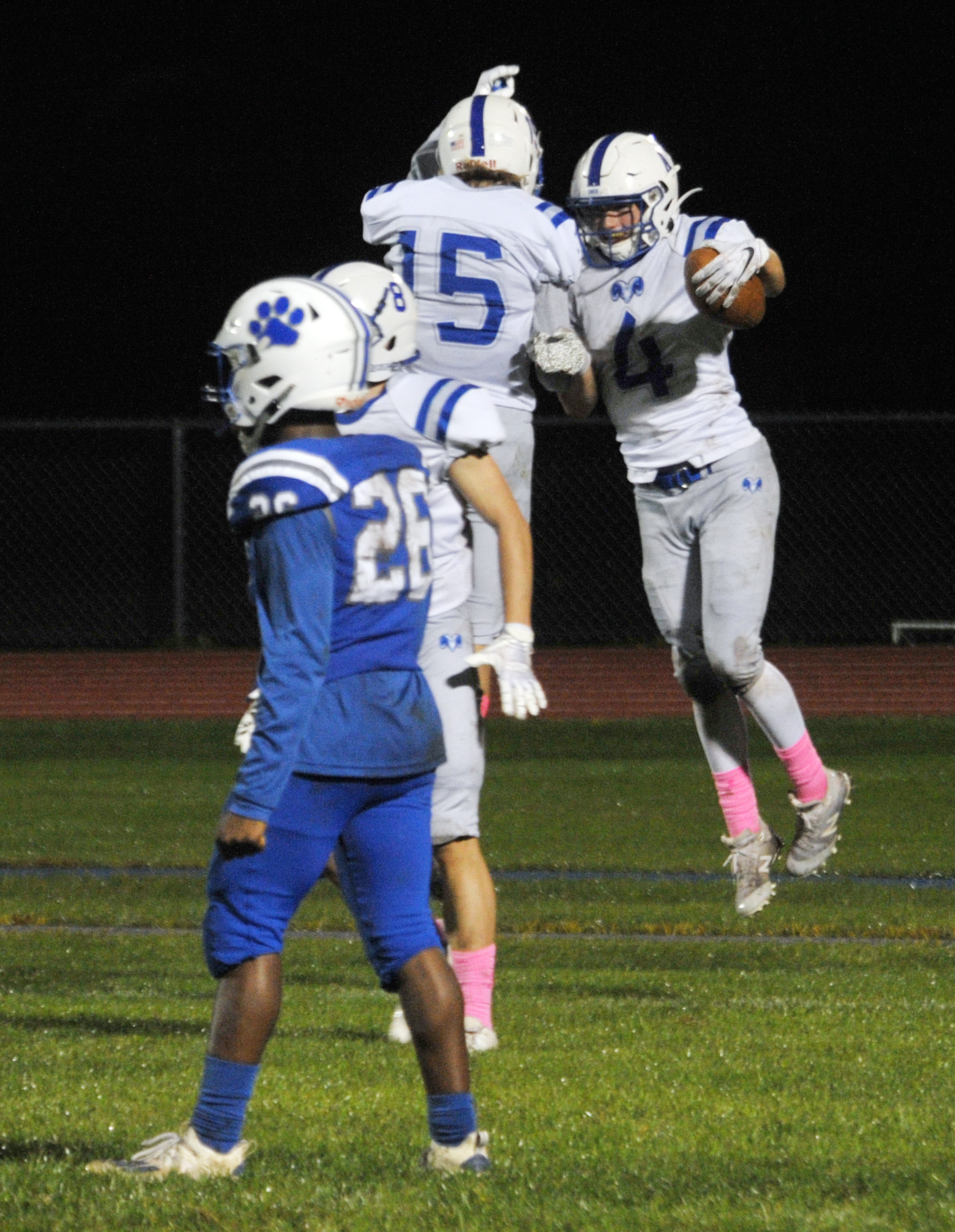 High School Football Hightstown High School at Northern Burlington High ...