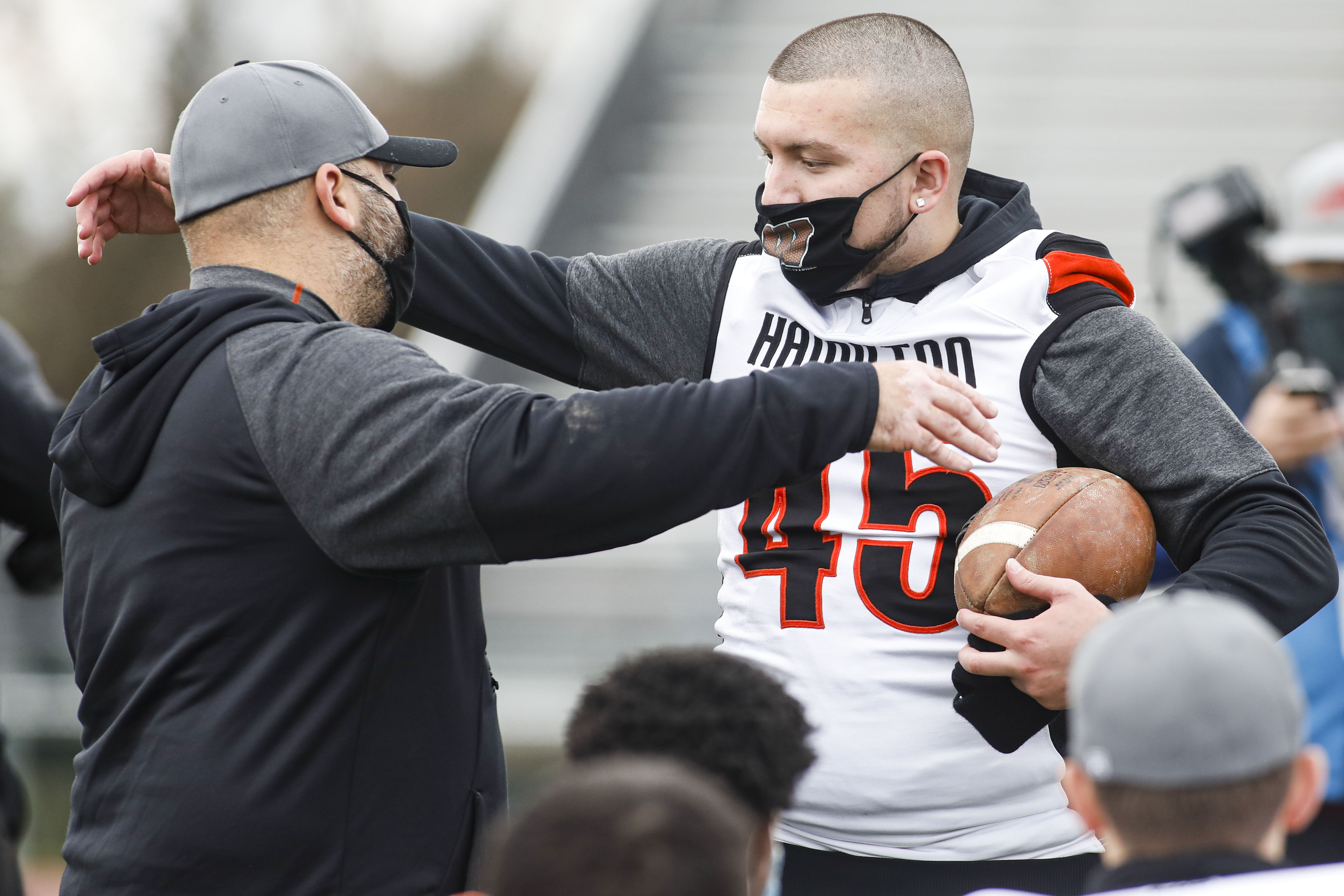 Steinert vs. Hamilton West in Thanksgiving Day football on November 26 ...