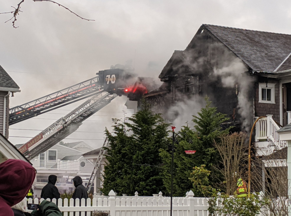 Firefighters battle Stone Harbor house fire - nj.com