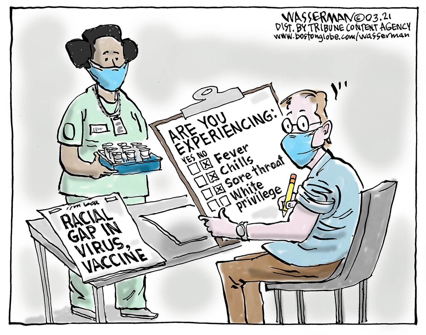 Editorial cartoons for March 7, 2021 - oregonlive.com
