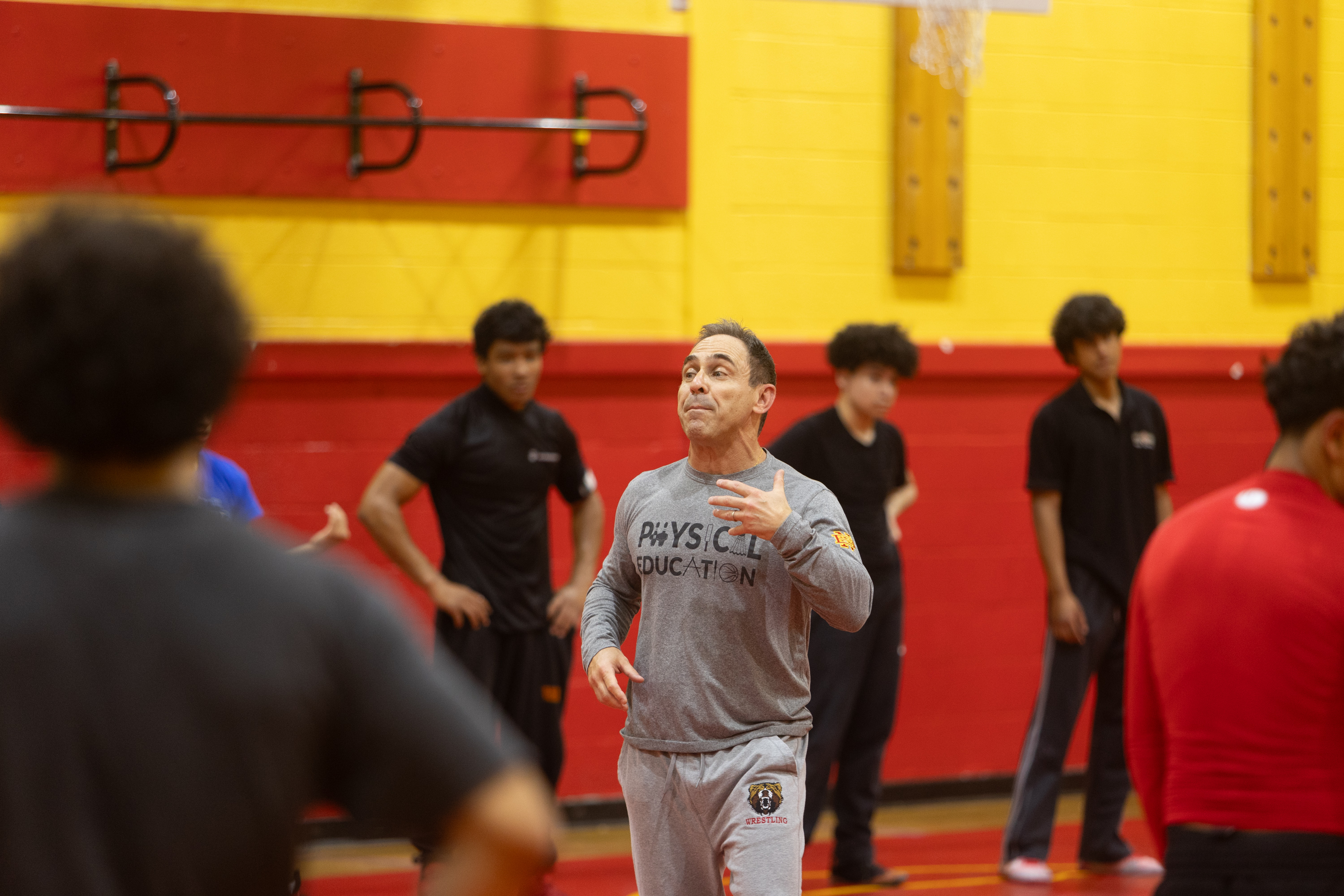 North Bergen wrestling team practice, Dec. 11, 2023 - nj.com