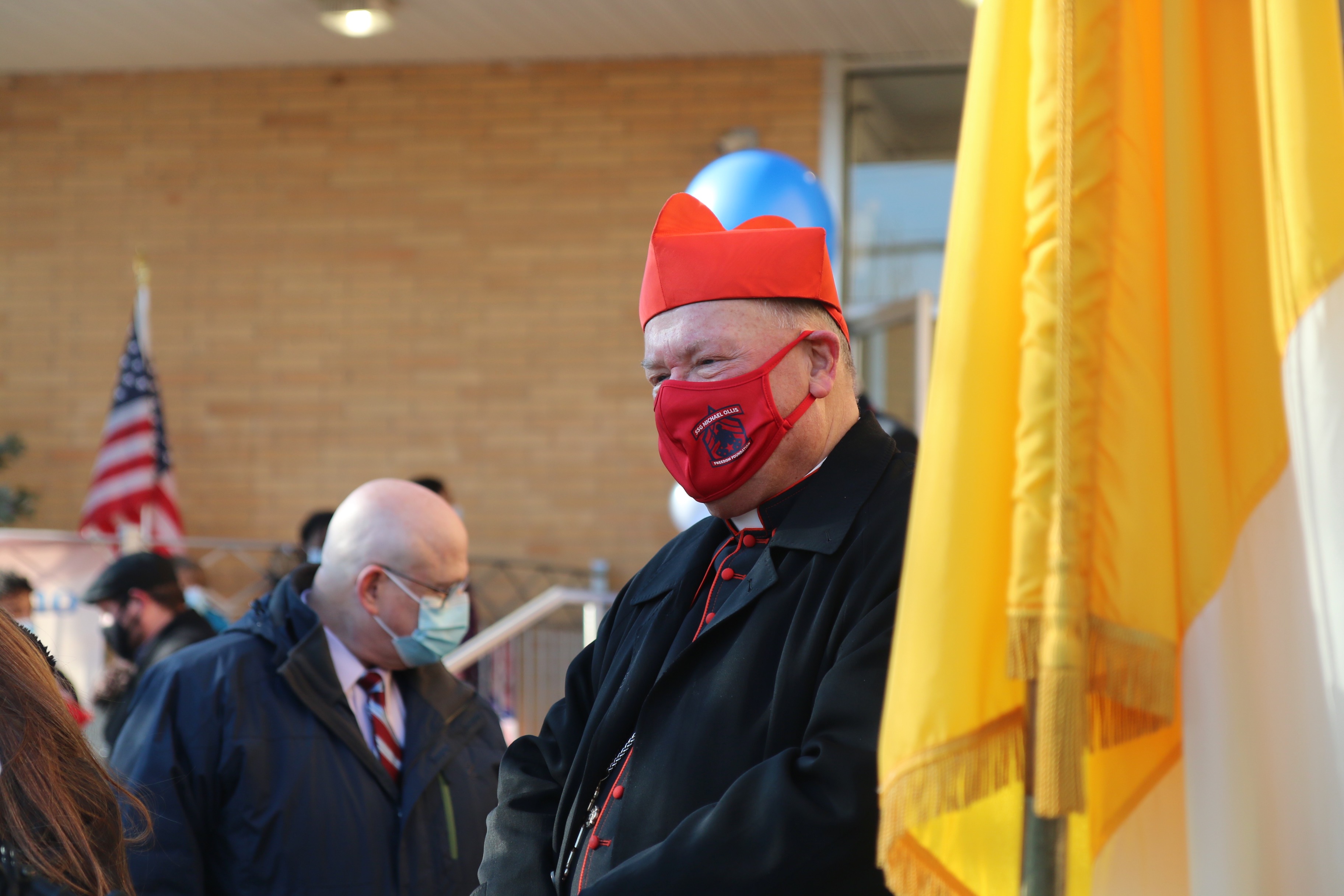 Cardinal Dolan blesses new Father Vincent Capodanno Catholic Academy ...