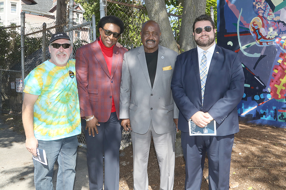 The late Artist Nelson Stevens Commemoration & Ribbon Cutting ...