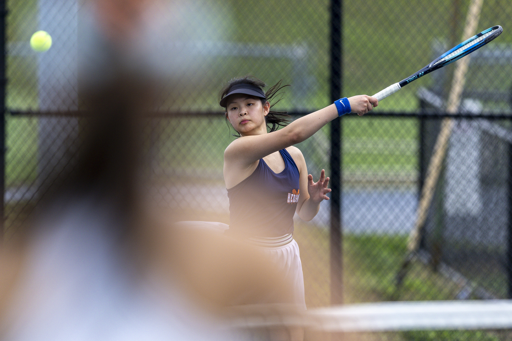 Hershey vs Palmyra in girls tennis - pennlive.com