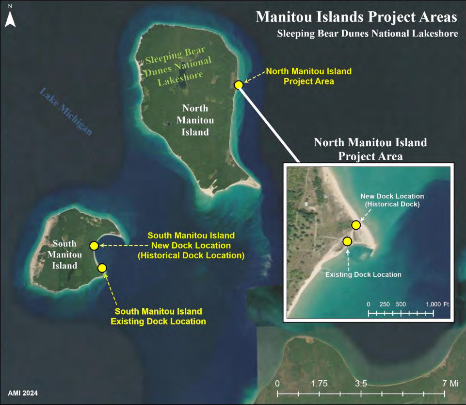 National Park Service building new Manitou Island docks - mlive.com
