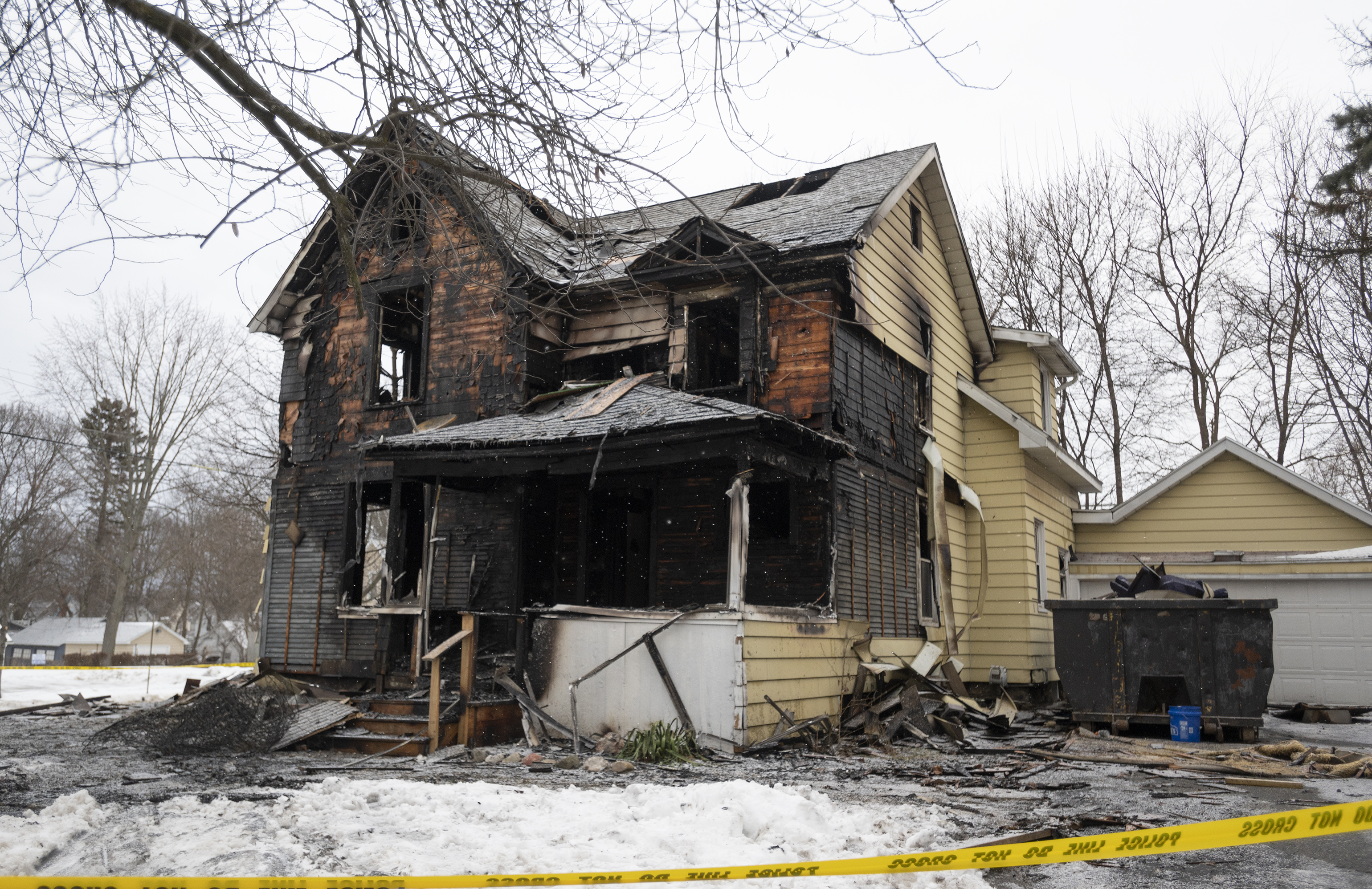 Fire on Ganson Street in Jackson - mlive.com