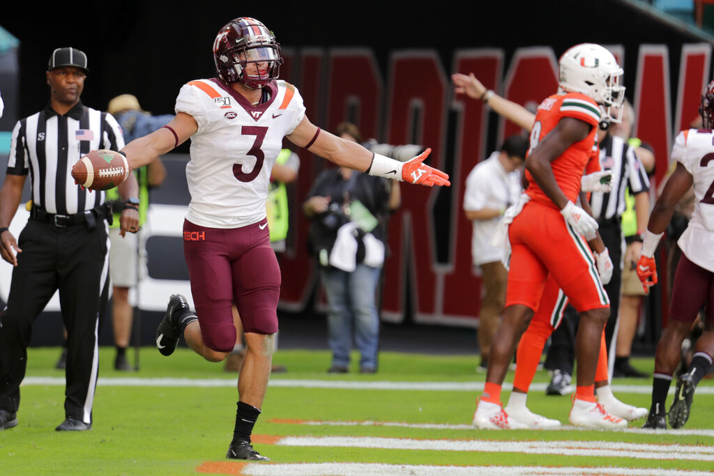 2021 NFL Draft prospects: Caleb Farley, cornerback, Virginia Tech ...