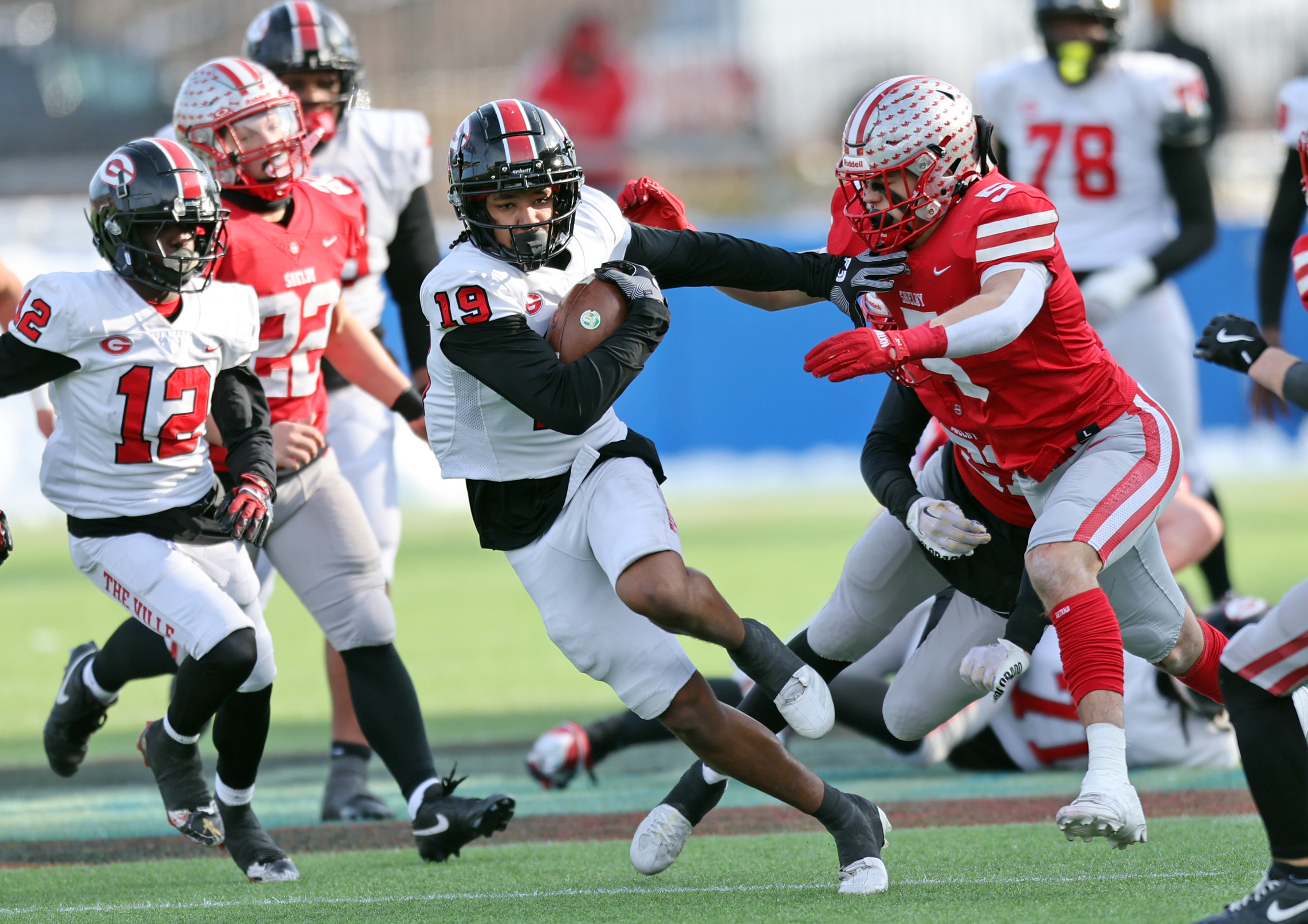 OHSAA division IV state football championship: Glenville vs. Shelby ...