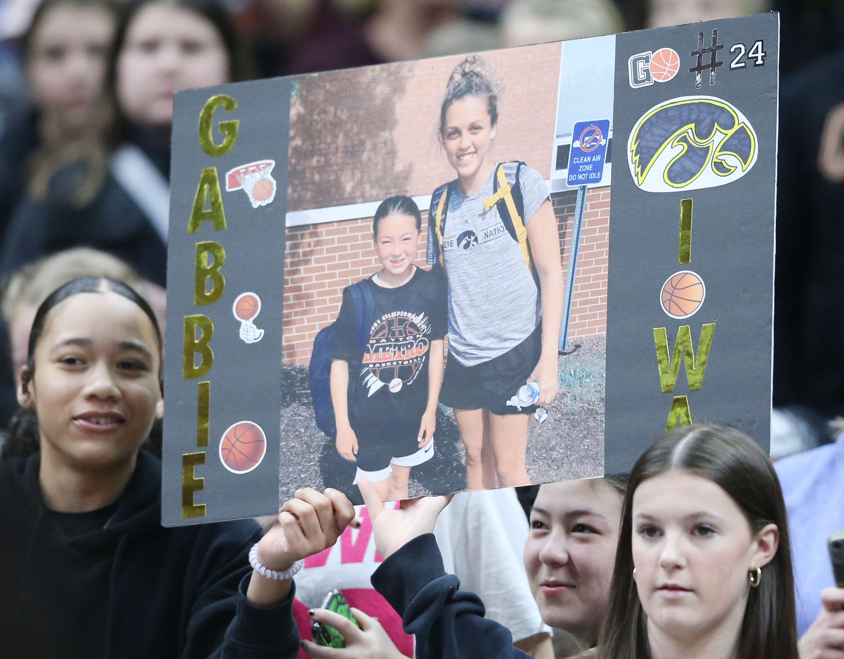 Iowa Hawkeyes open practice in Women's Final Four, April 6, 2024 ...
