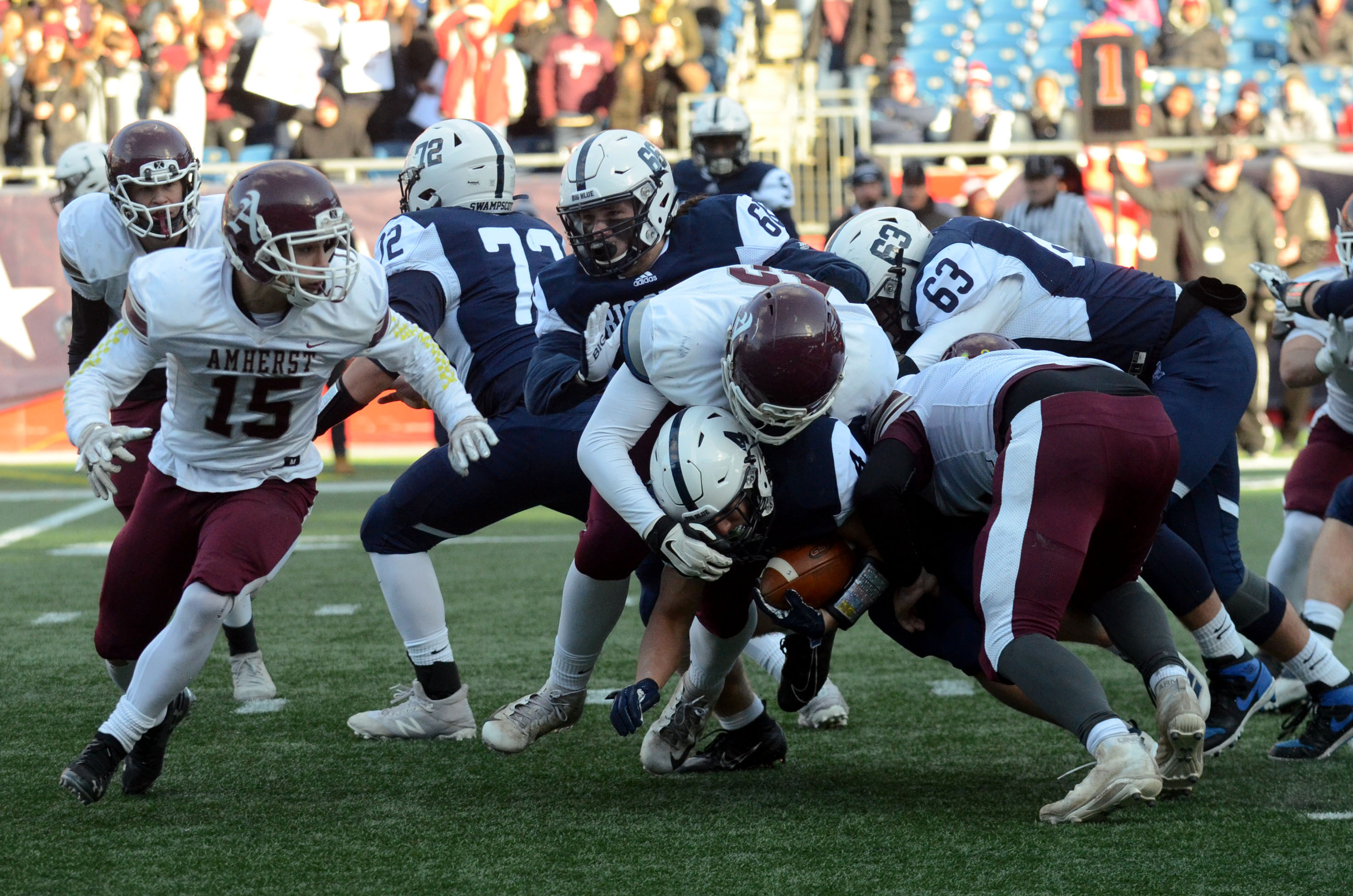 Amherst football faces Swampscott in Division V final - masslive.com