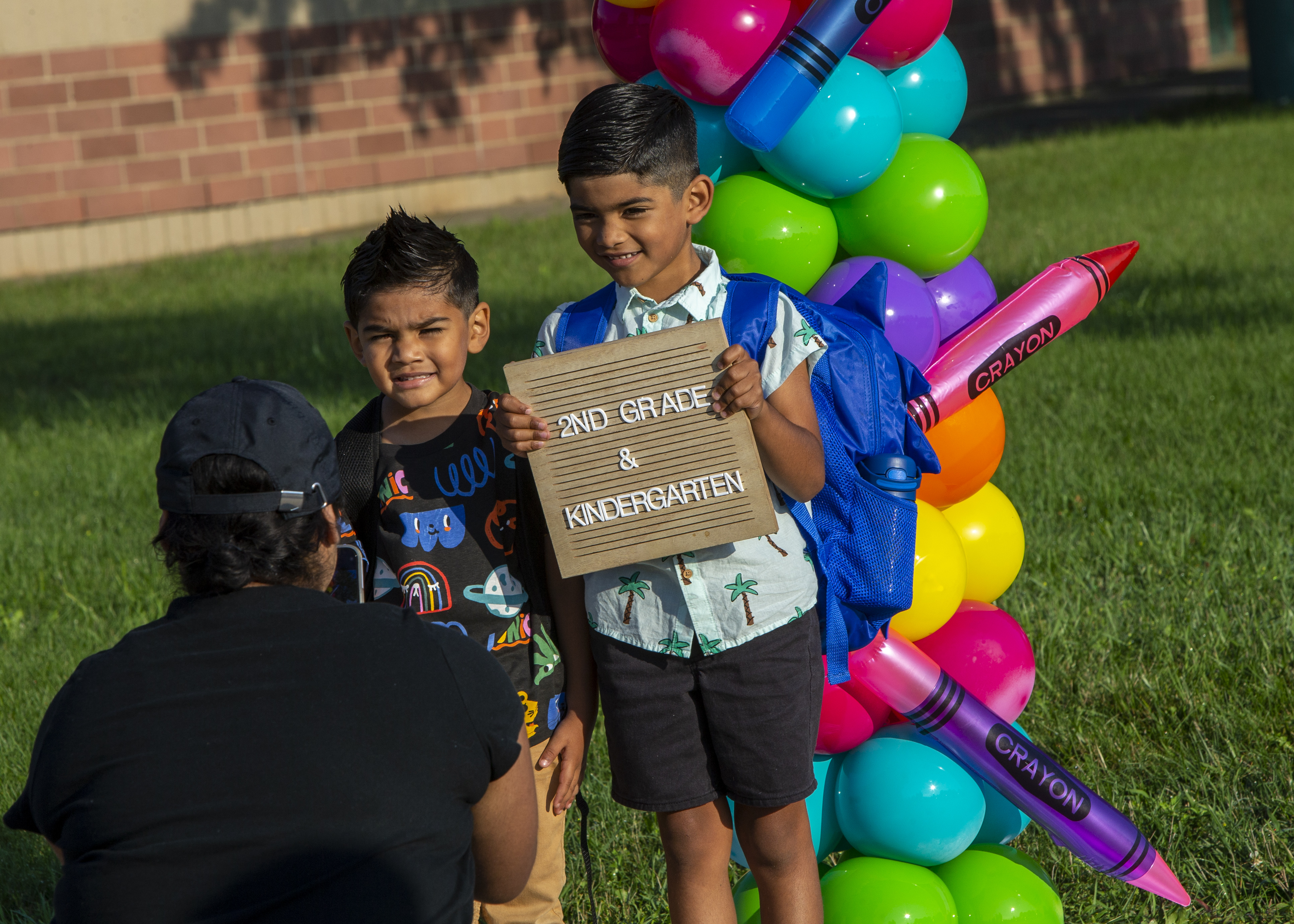 First day of Explorer Elementary School - mlive.com