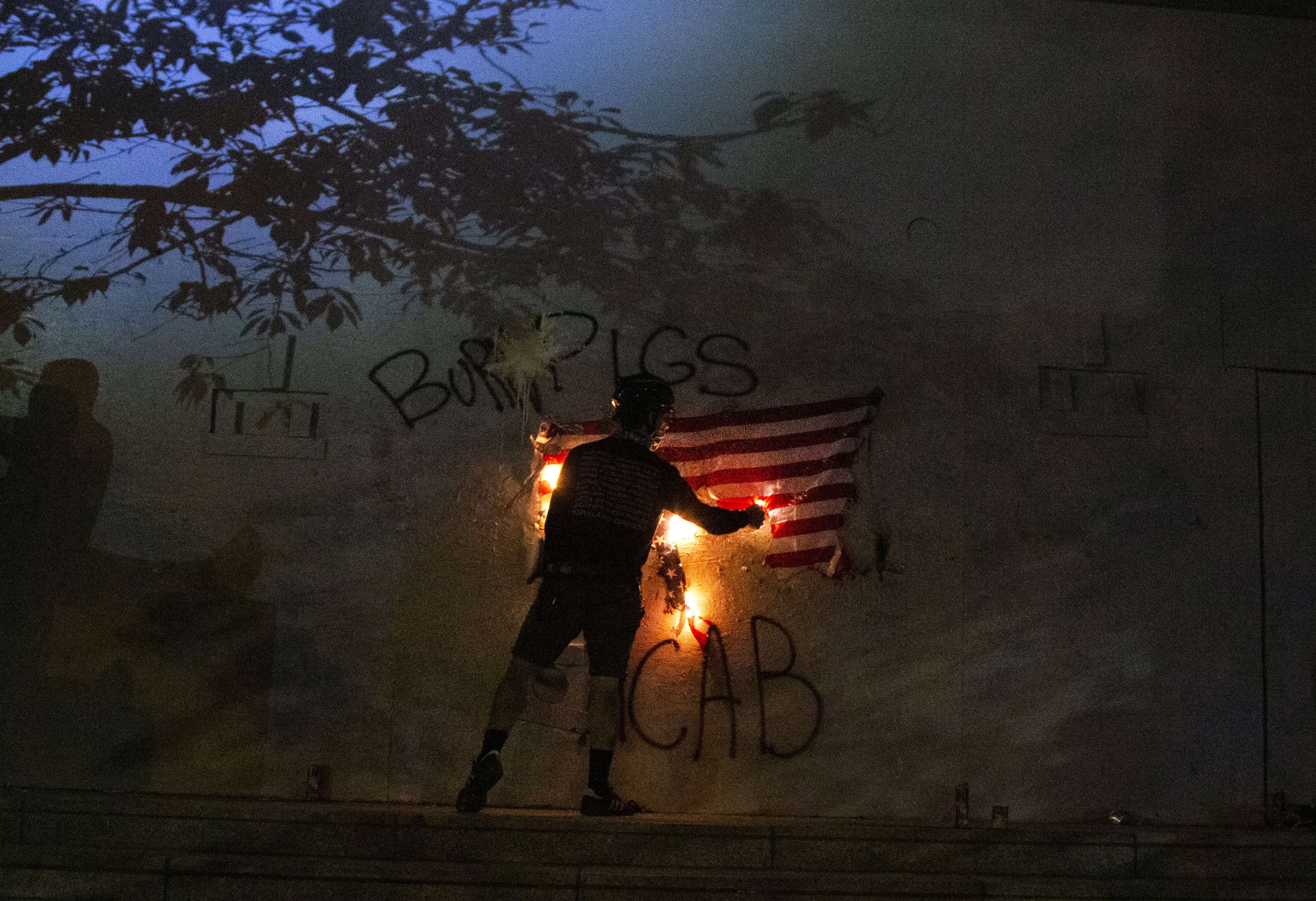 July 4th protest declared riot in downtown Portland - oregonlive.com