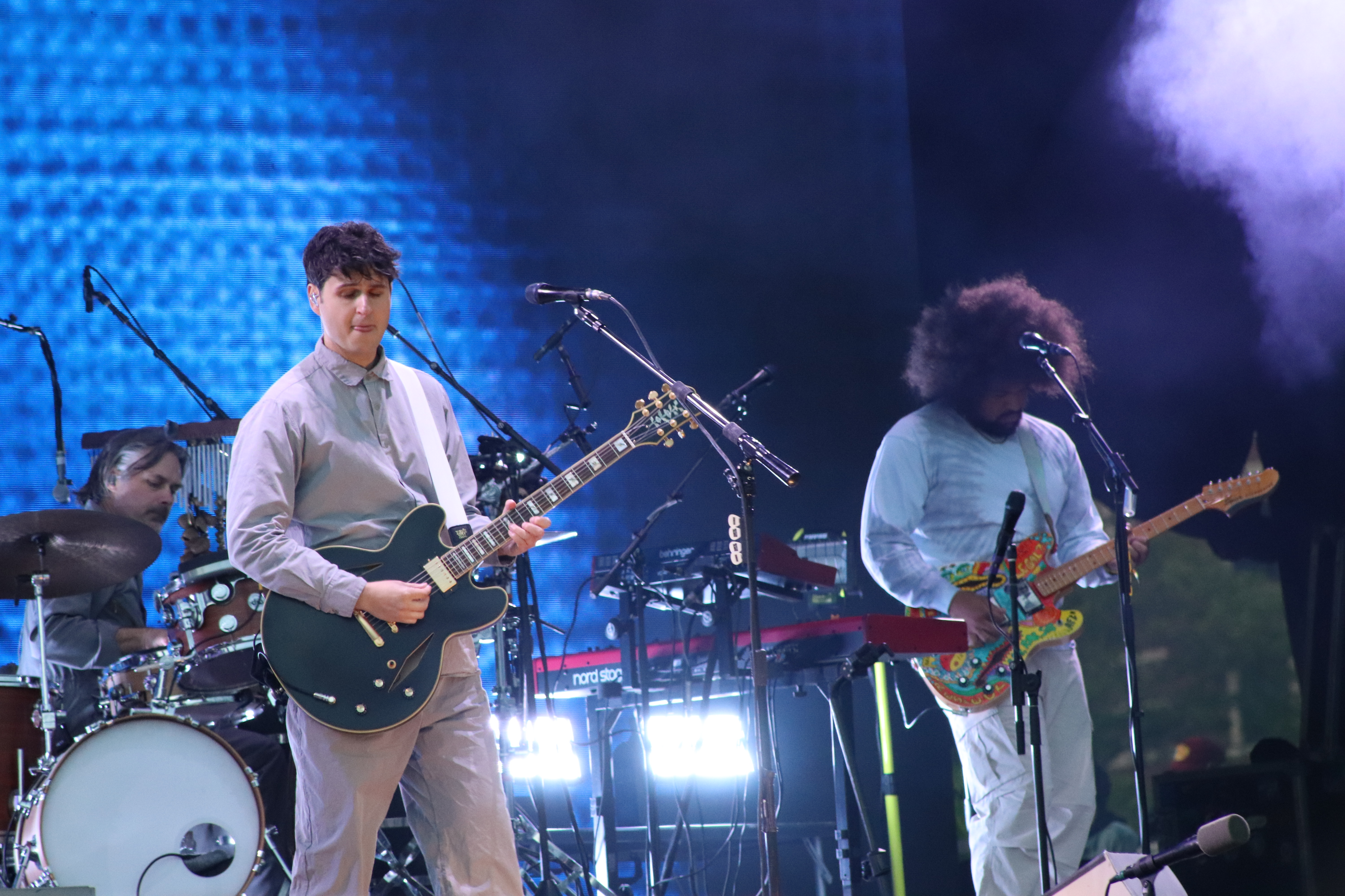 Vampire Weekend performs Sunday, May 25 on Green Stage at Boston ...