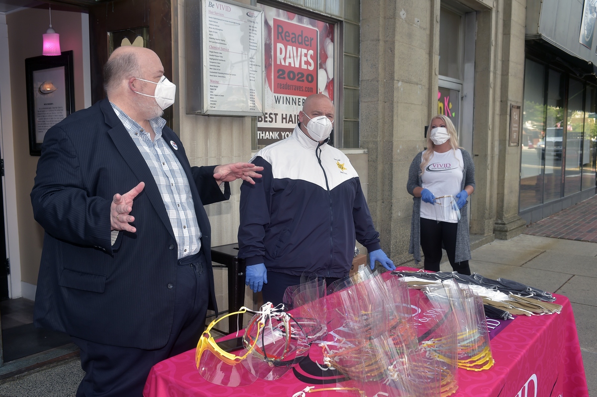 Hampden County Sheriff's Office helps salons and barbershops to safely ...