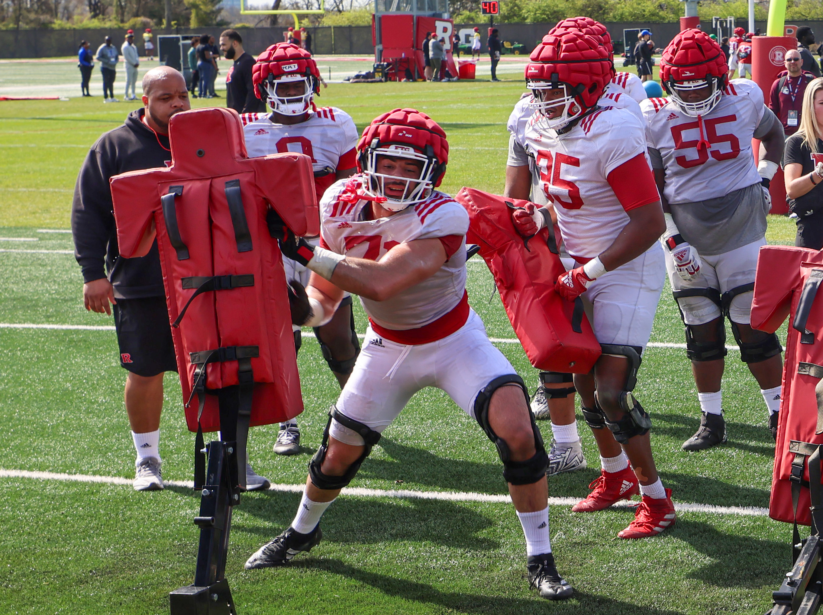 Rutgers football spring practice, April 9, 2024 - nj.com