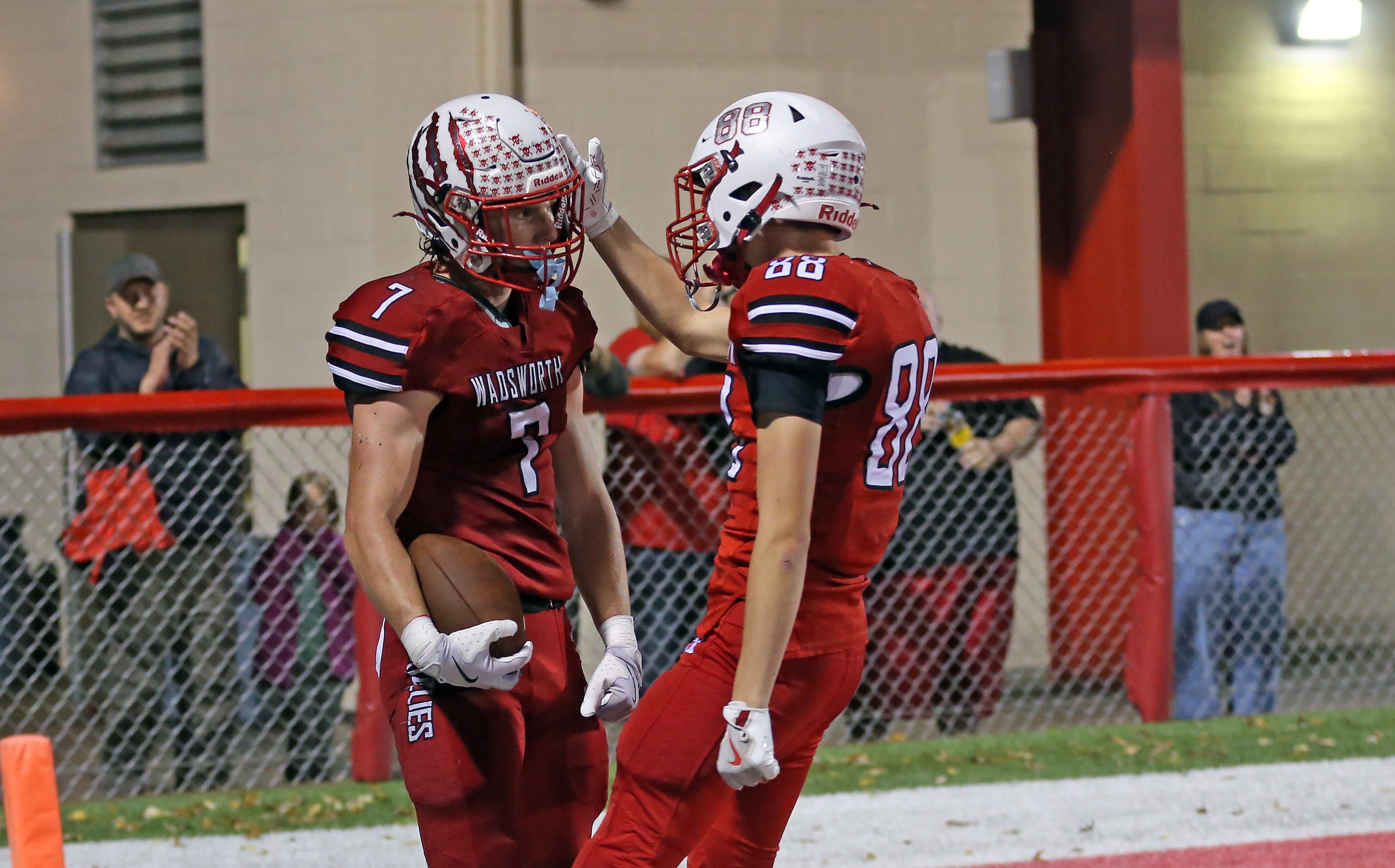 High school football; Hudson at Wadsworth, September 27, 2024 ...