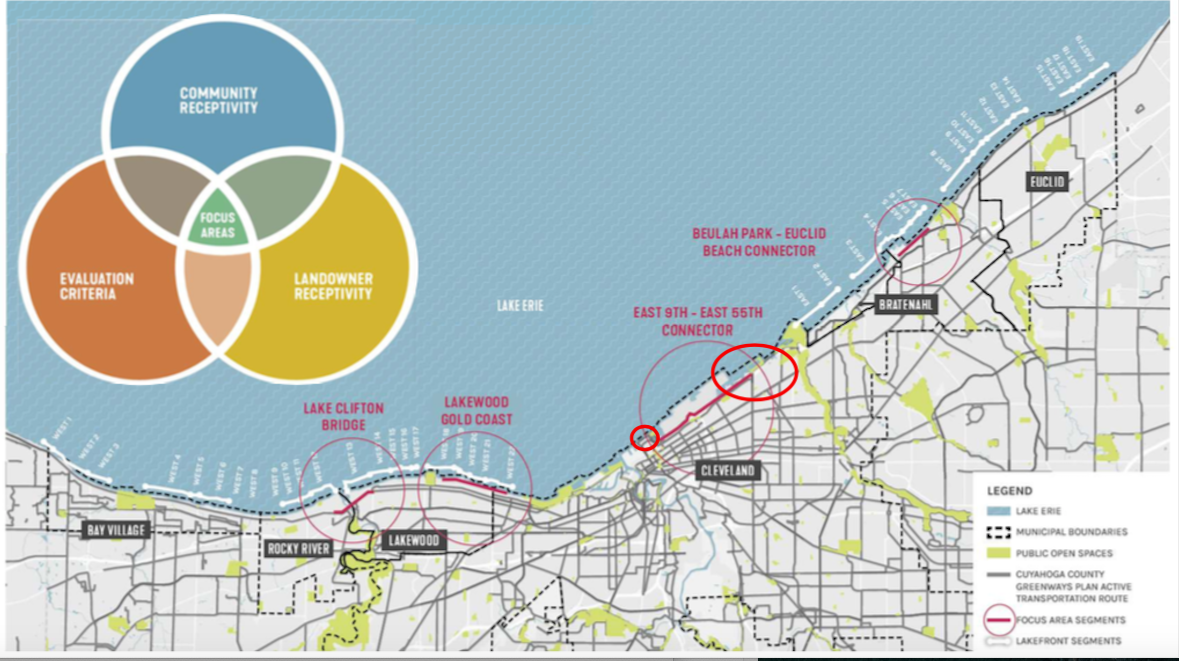 Cuyahoga County Lake Erie shoreline access plan - cleveland.com