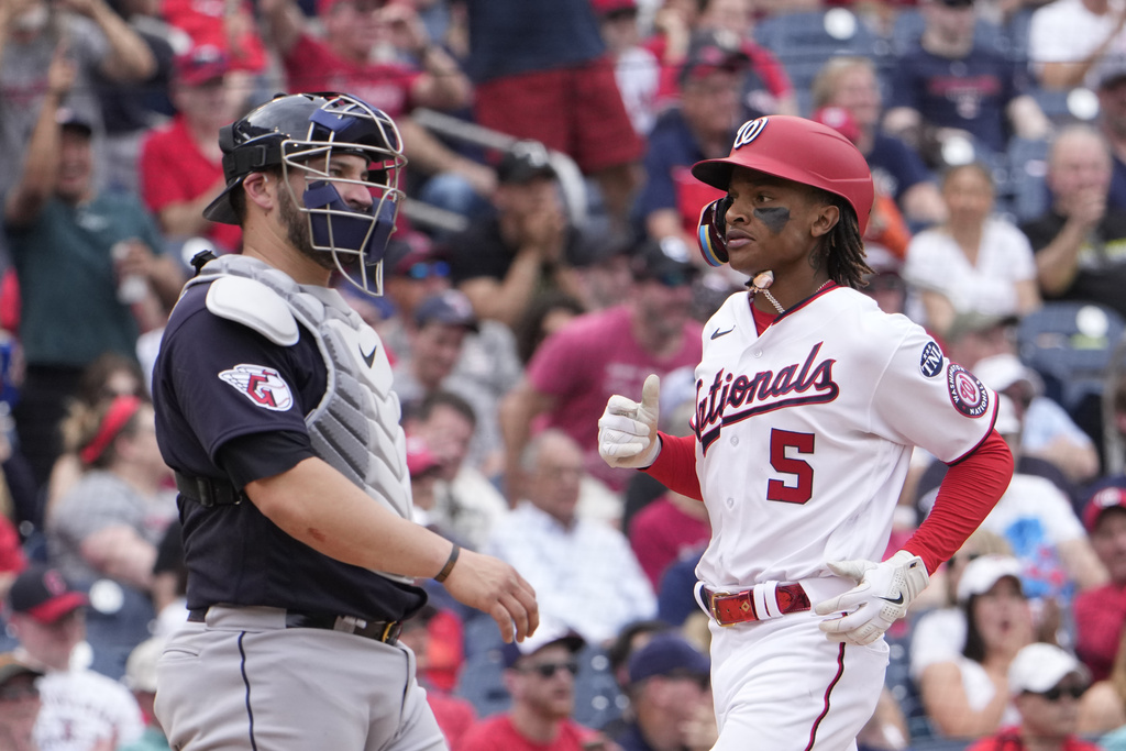 Cleveland Guardians vs. Washington Nationals, April 16, 2023 ...