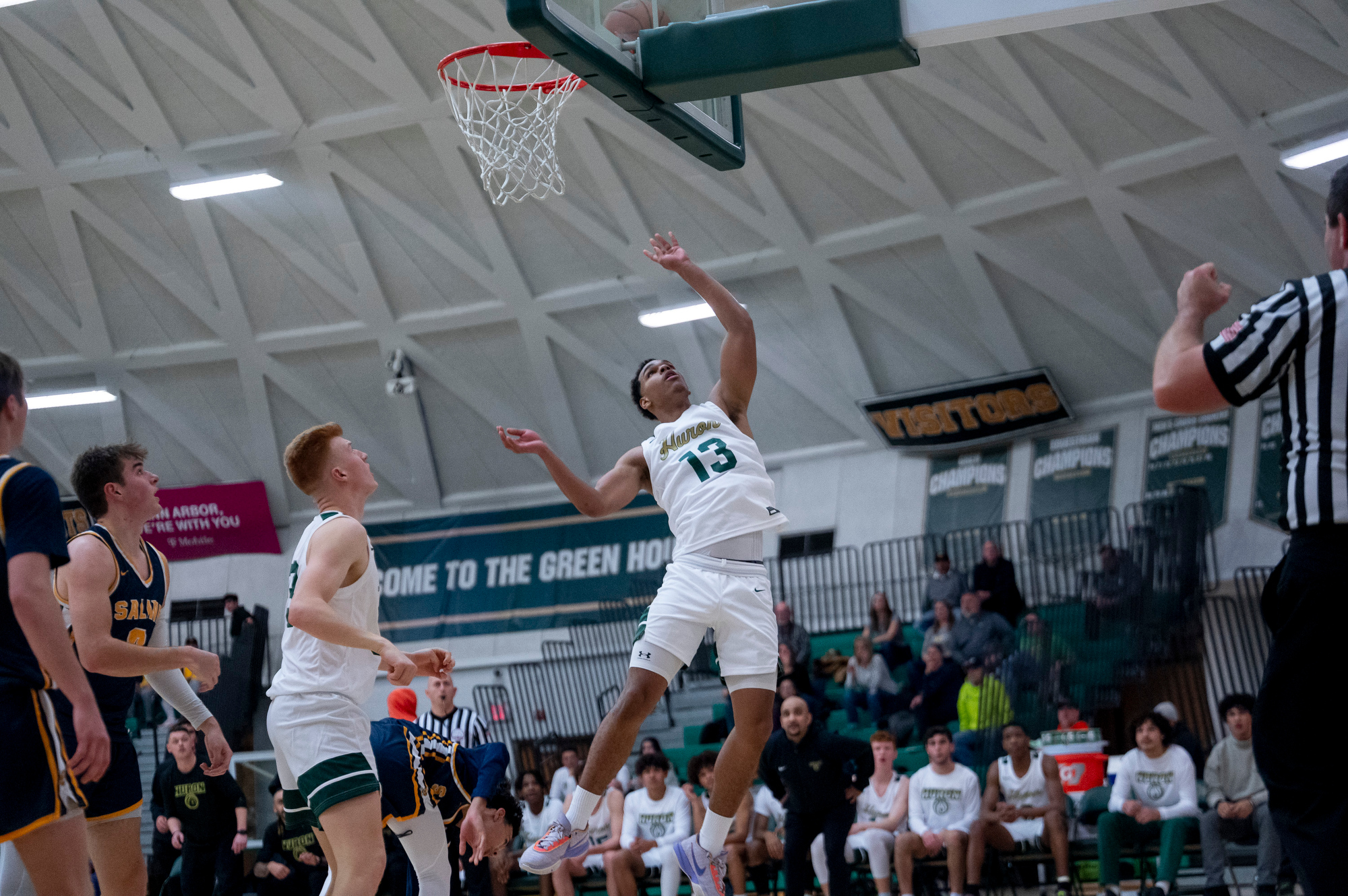 Ann Arbor Huron vs. Saline high school boys basketball - mlive.com