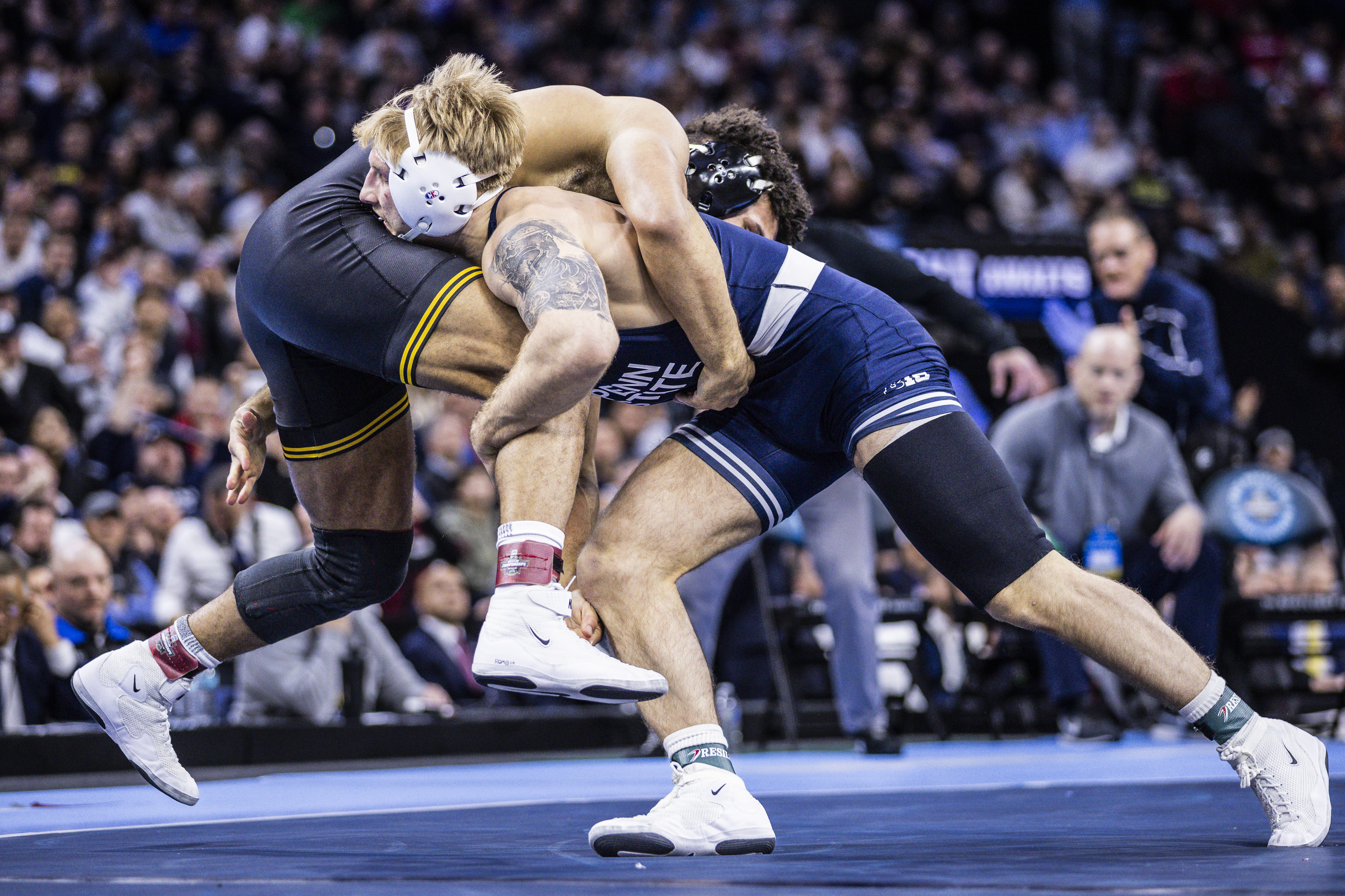 Three former Flint area wrestlers compete at national NCAA wrestling ...