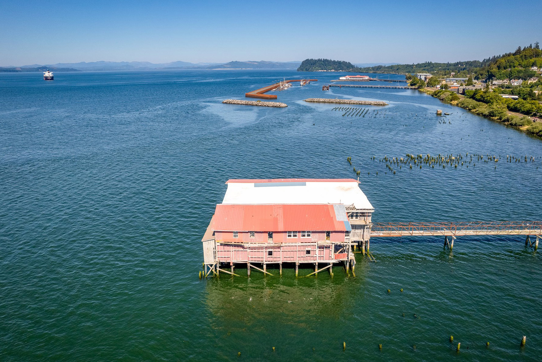 Astoria's Big Red fish net depot - oregonlive.com