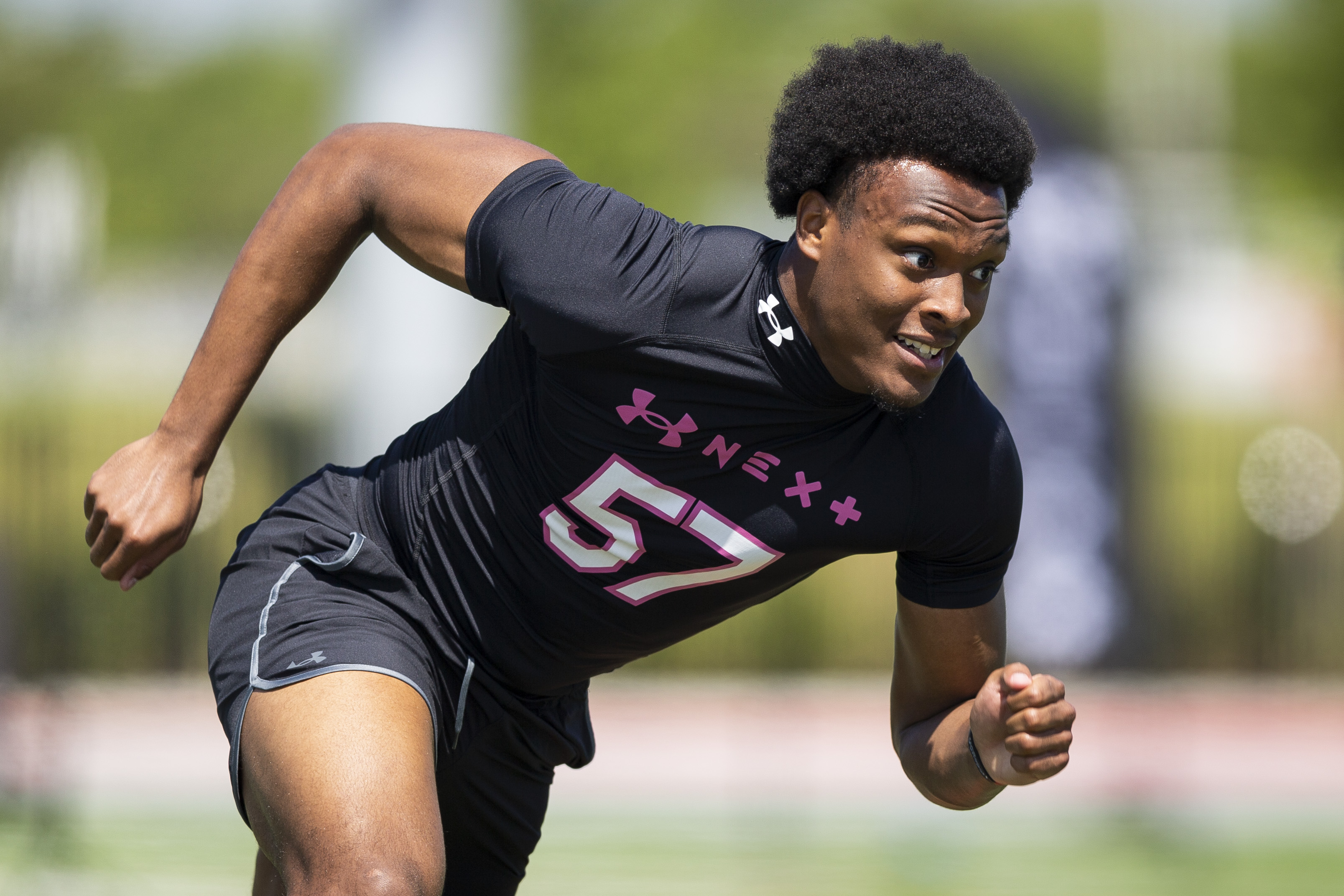 Defensive stars at the Under Armour Next Football Camp Series in ...