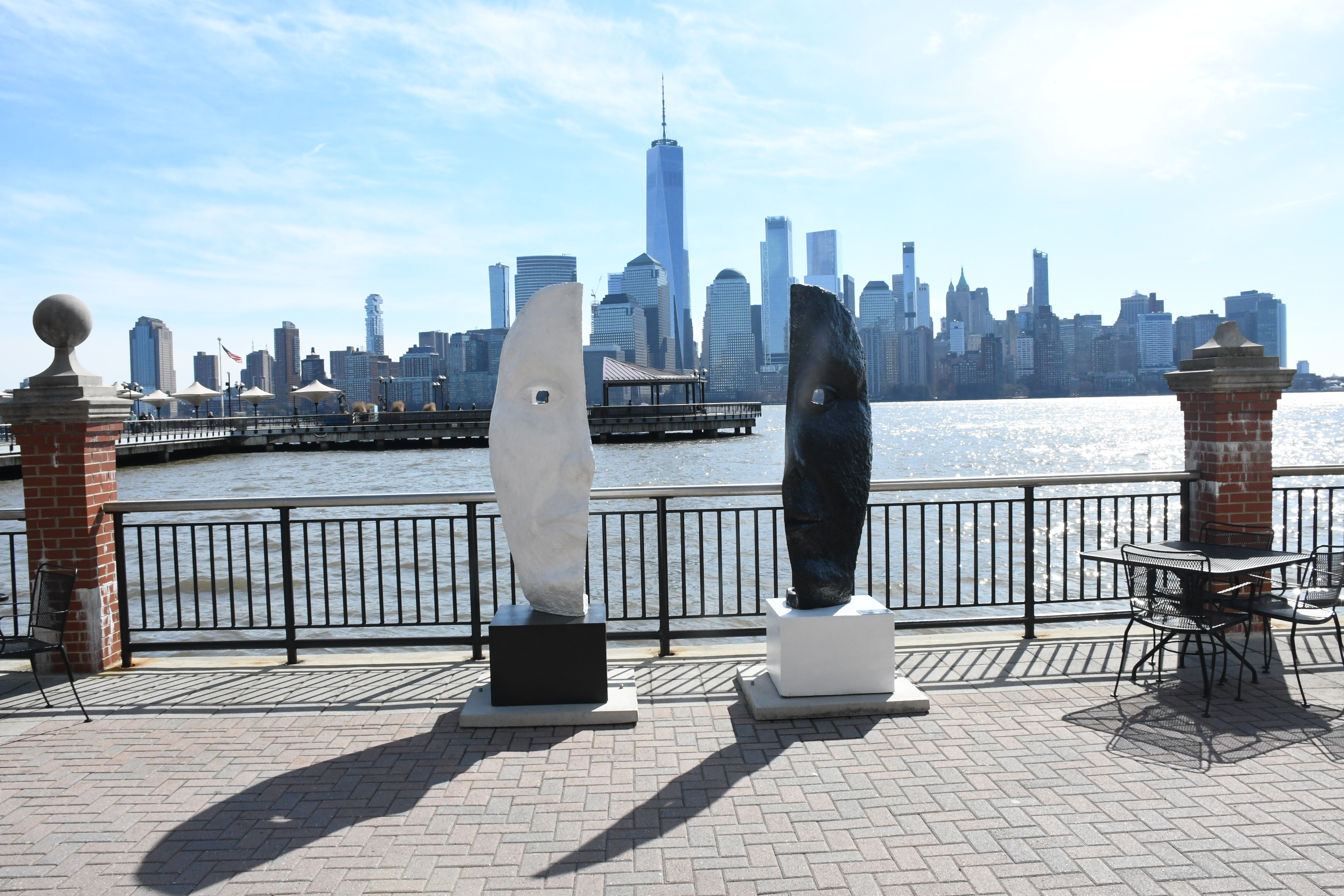 'Of Many Minds' art installation on Exchange Place waterfront - nj.com