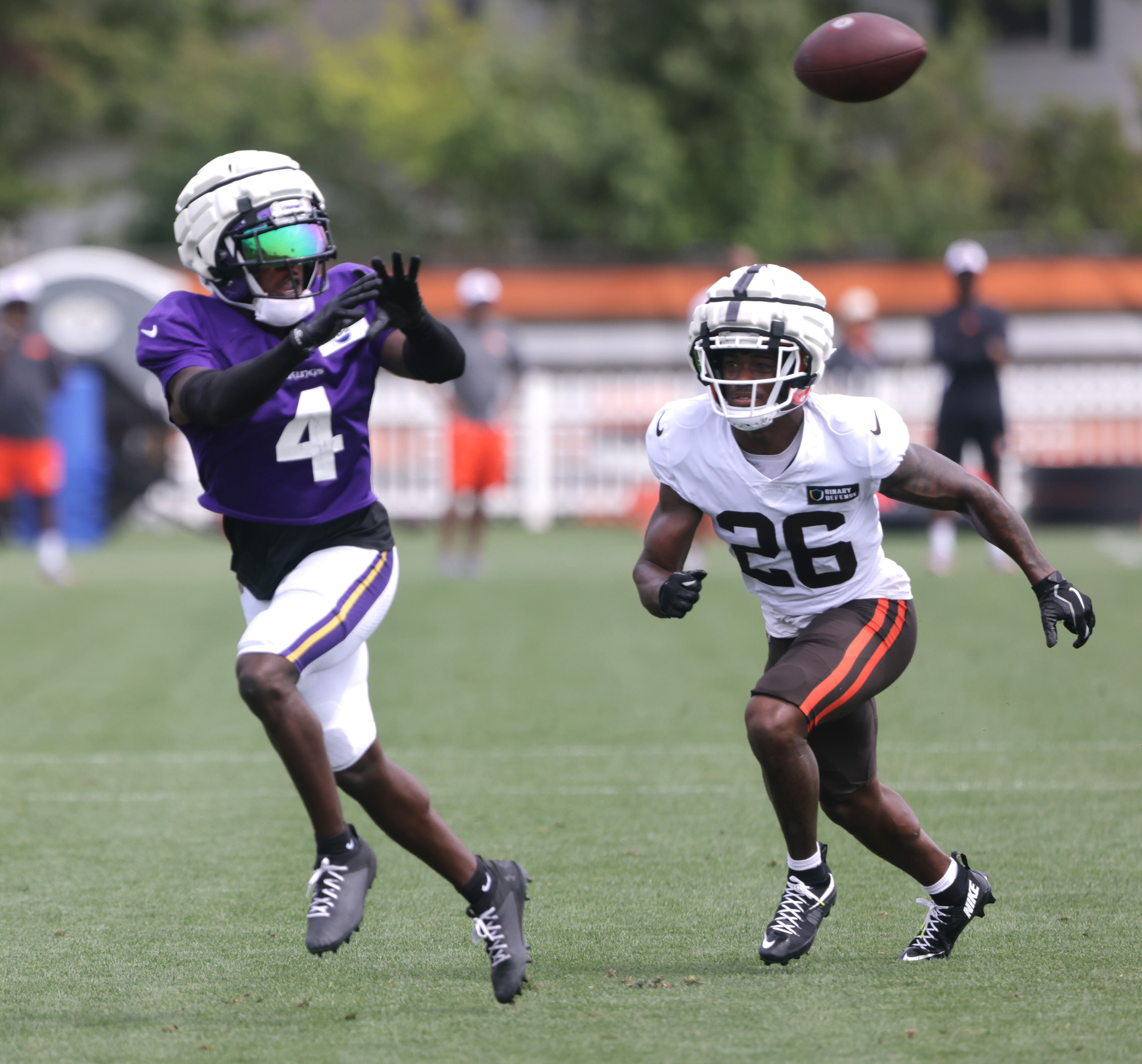 Cleveland Browns cornerback Myles Harden, August 22, 2024 - cleveland.com