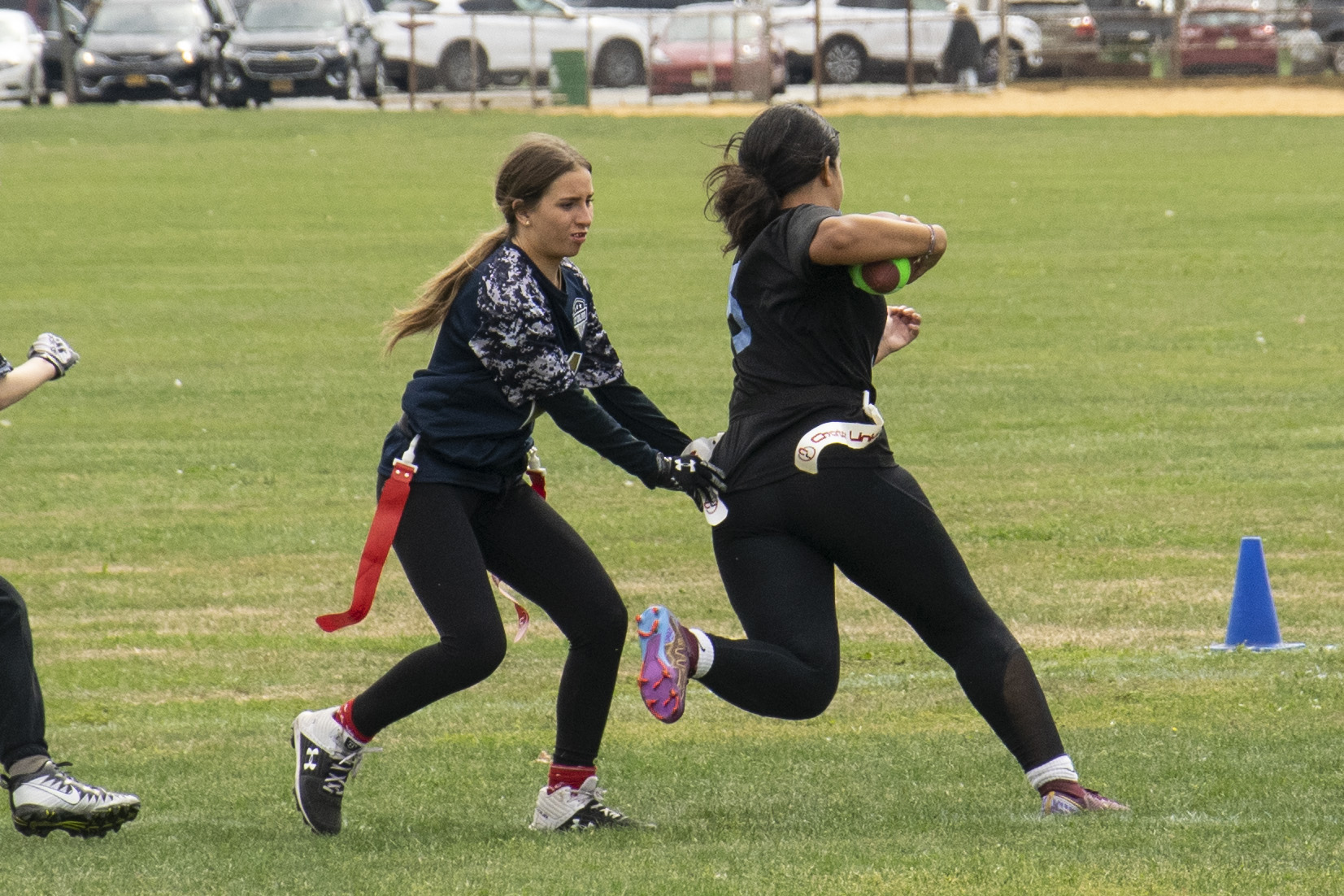 Next Level Sports girls flag football at Miller Field - silive.com