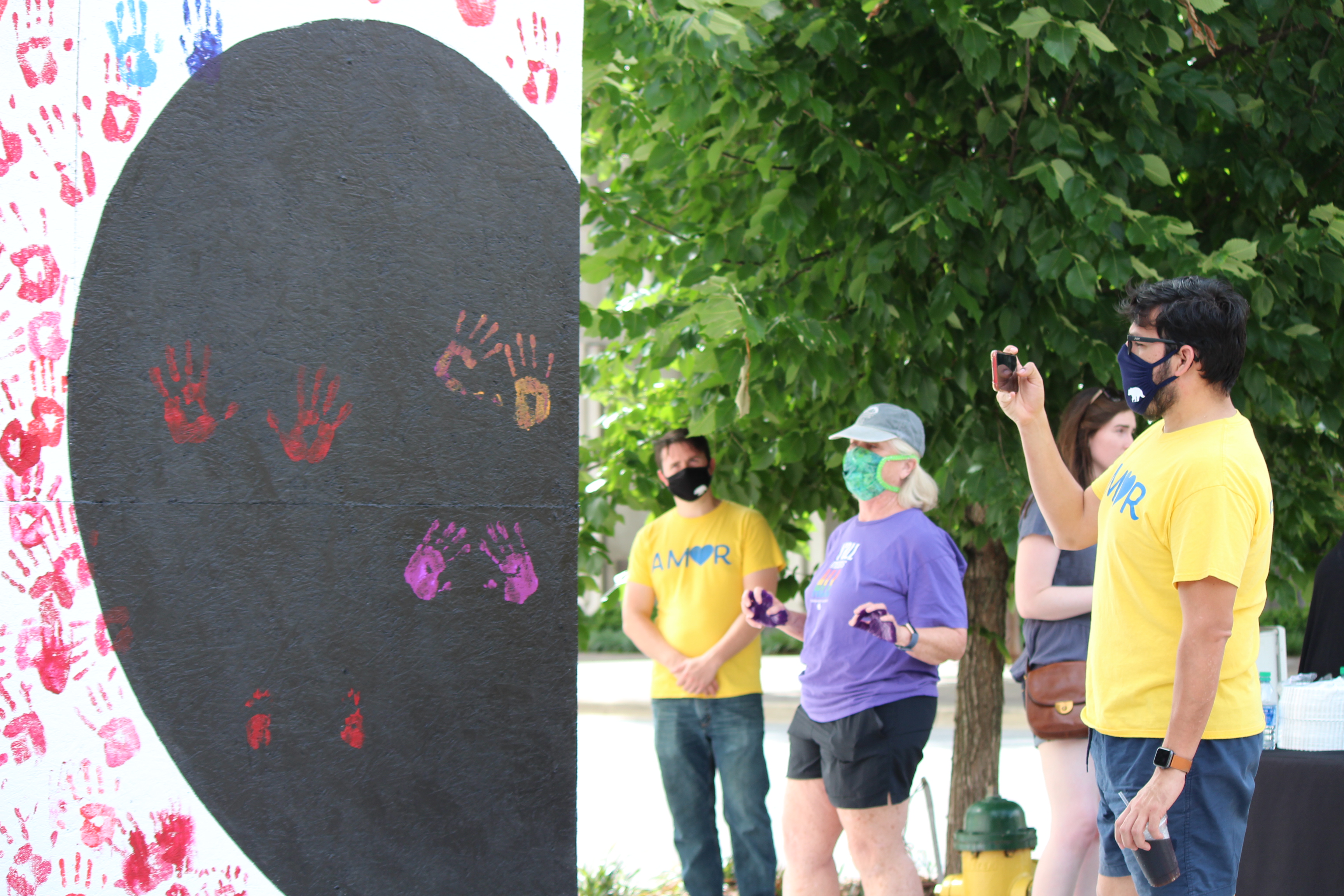 Mural day at the Pizitz Building - al.com