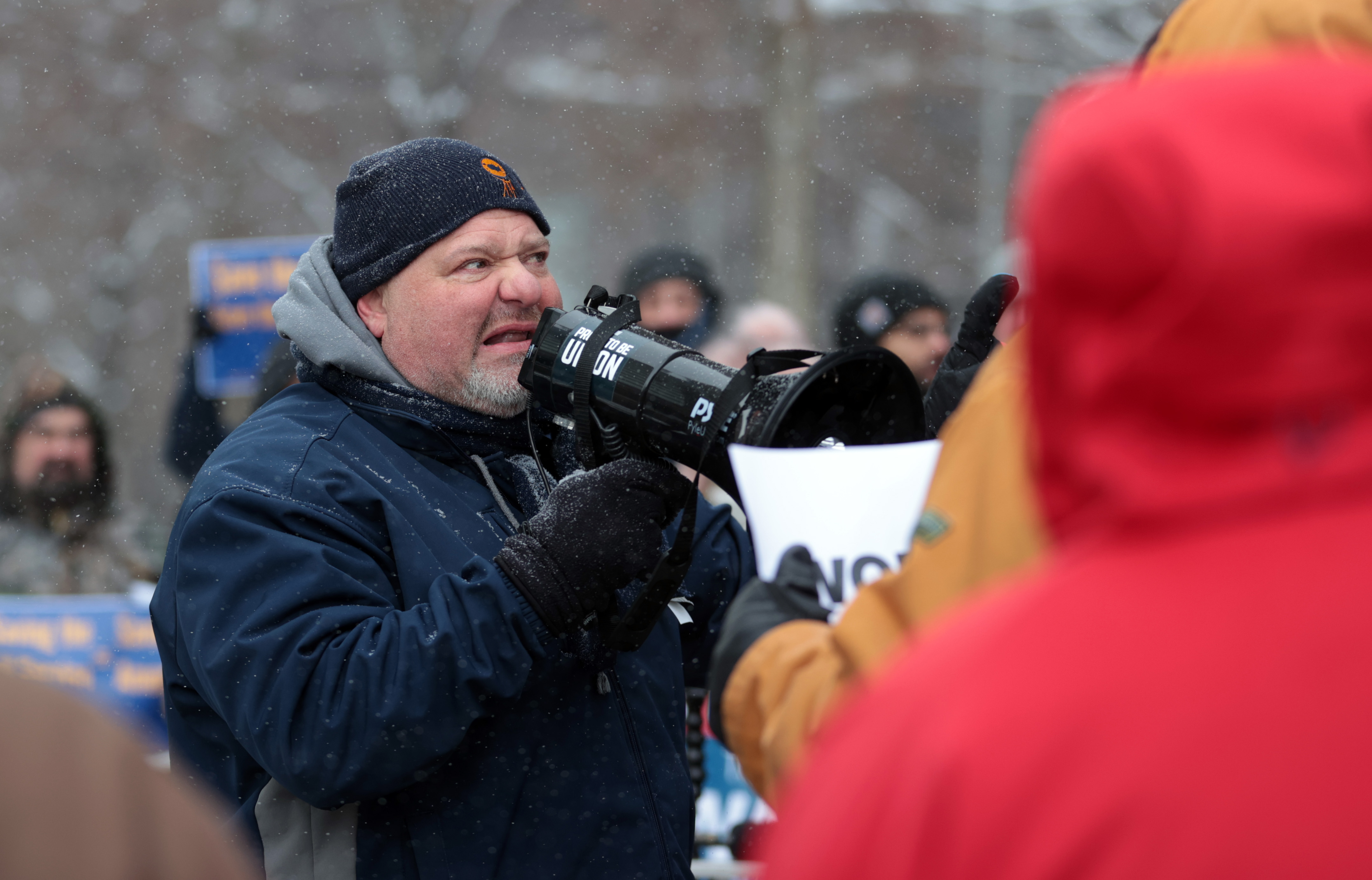 Rally to save civil service at Anthony J. Celebrezze Federal Building ...