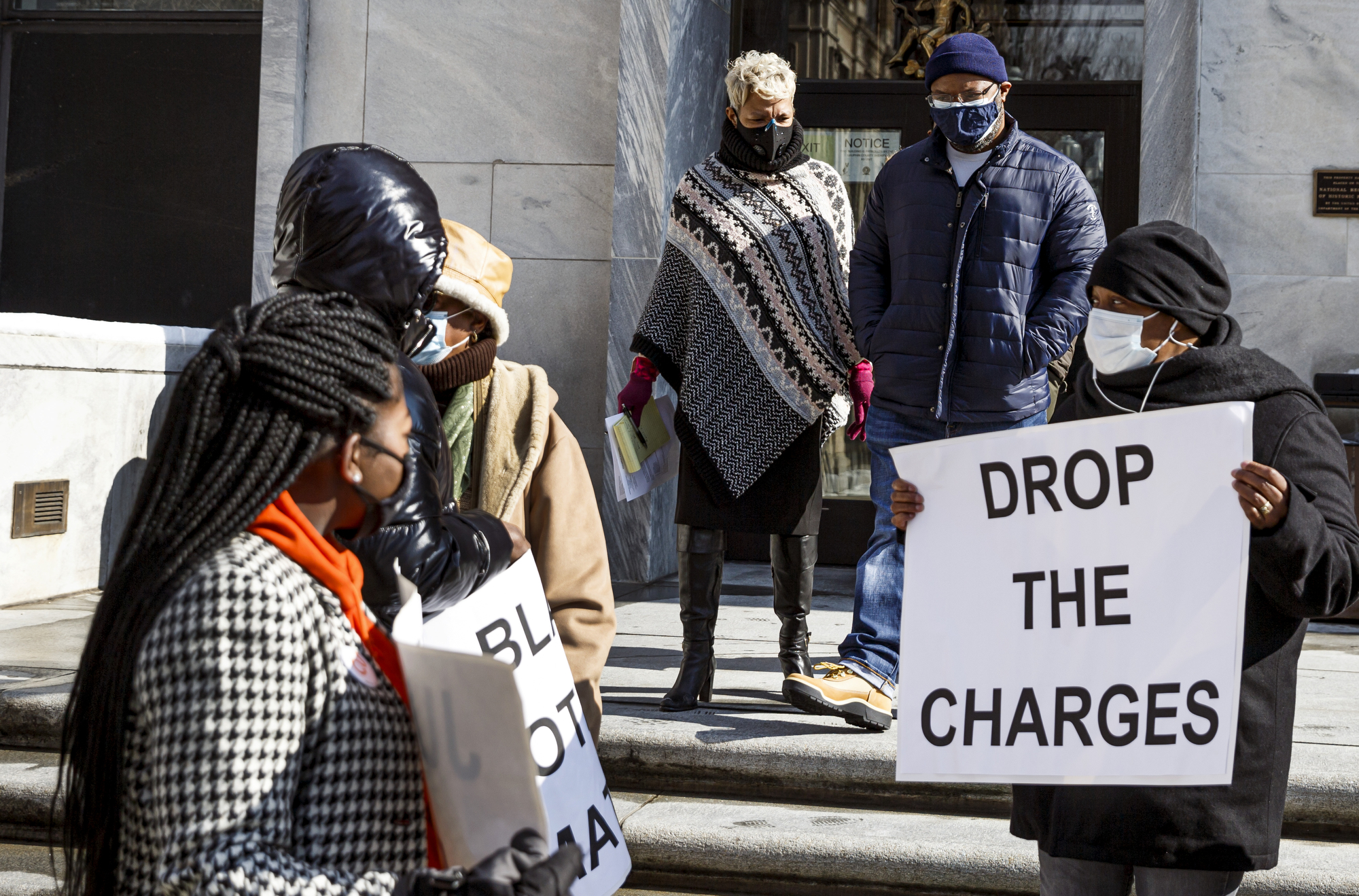 District Judge Sonya McKnight hearing at Dauphin County Courthouse ...